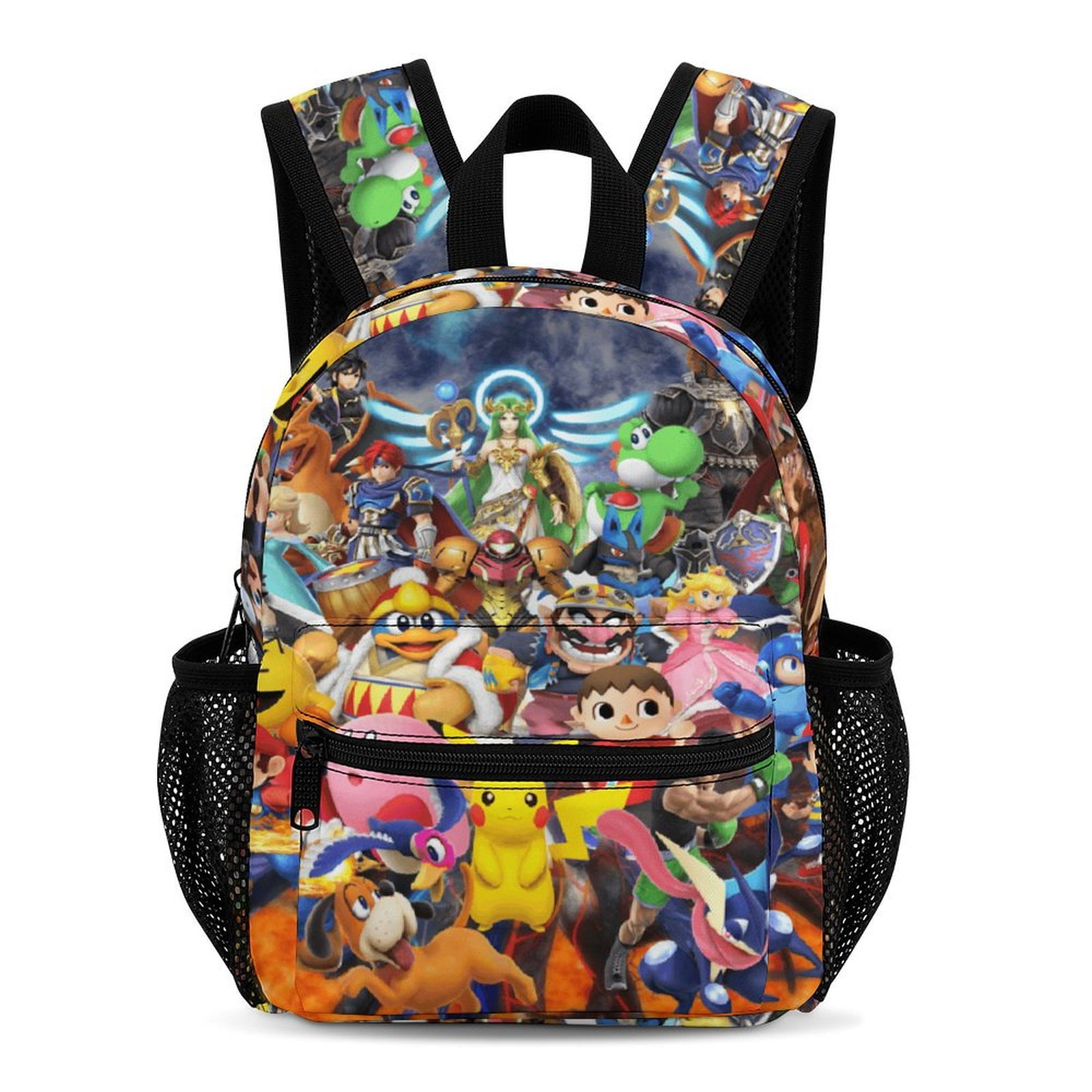 Super Smash Bros Backpack 13 Inch Bookbag Casual Daypack Travel ...