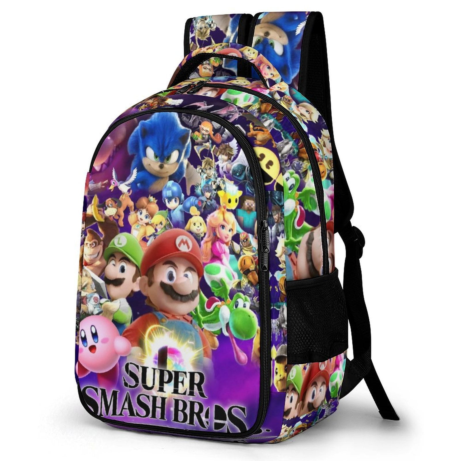 Super Smash Bros Backpack Bookbag Casual Daypack Travel Backpacks for ...