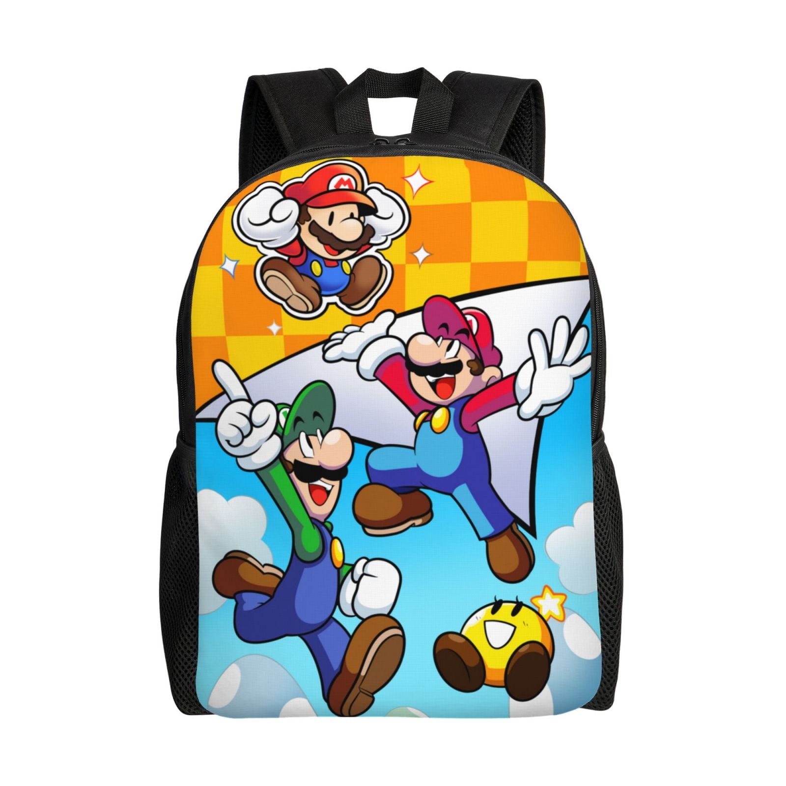 Super Smash Bros Backpack Casual Daypack Large Capacity Travel Work ...
