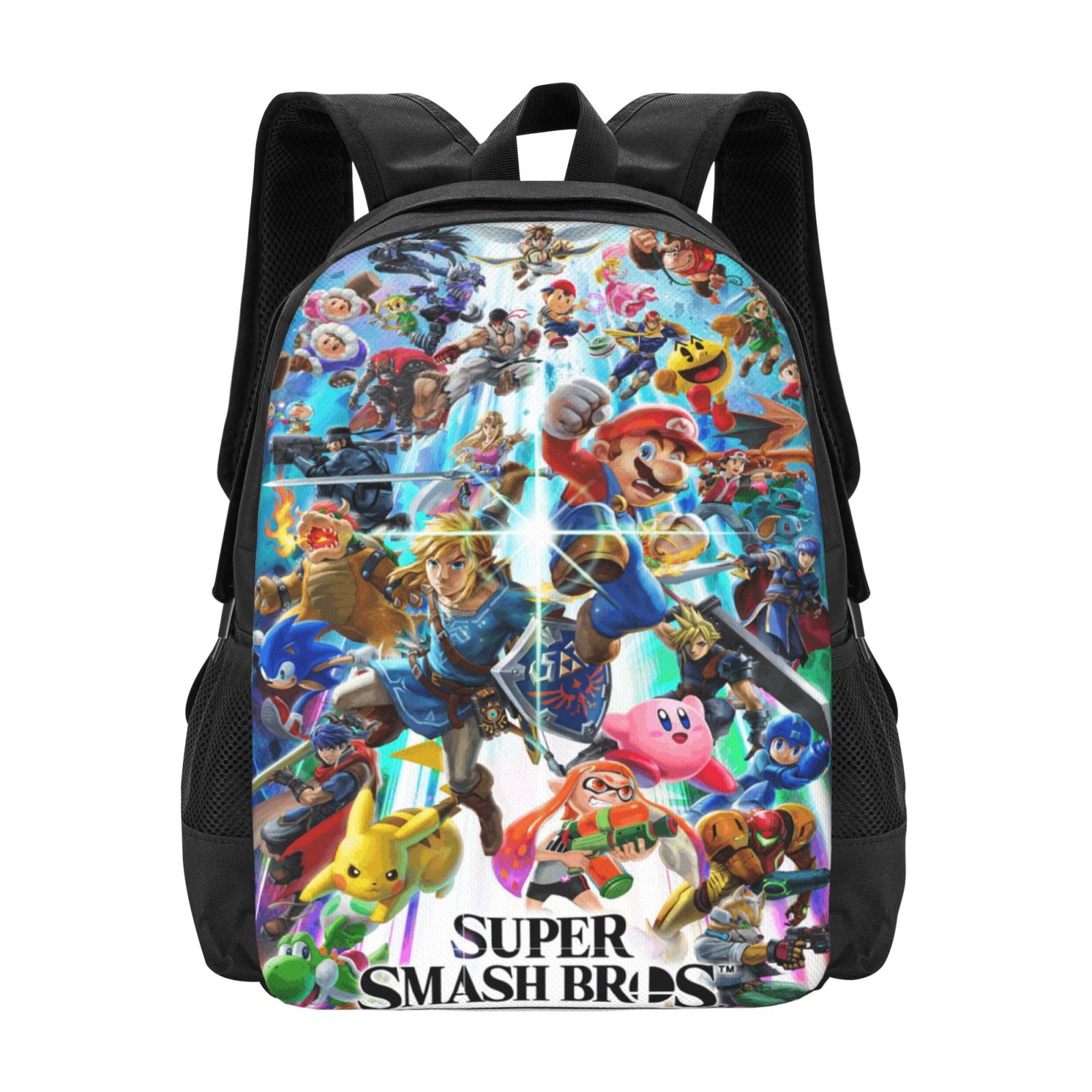 Super Smash Bros Backpack Unisex College Bookbags Laptop Travel ...