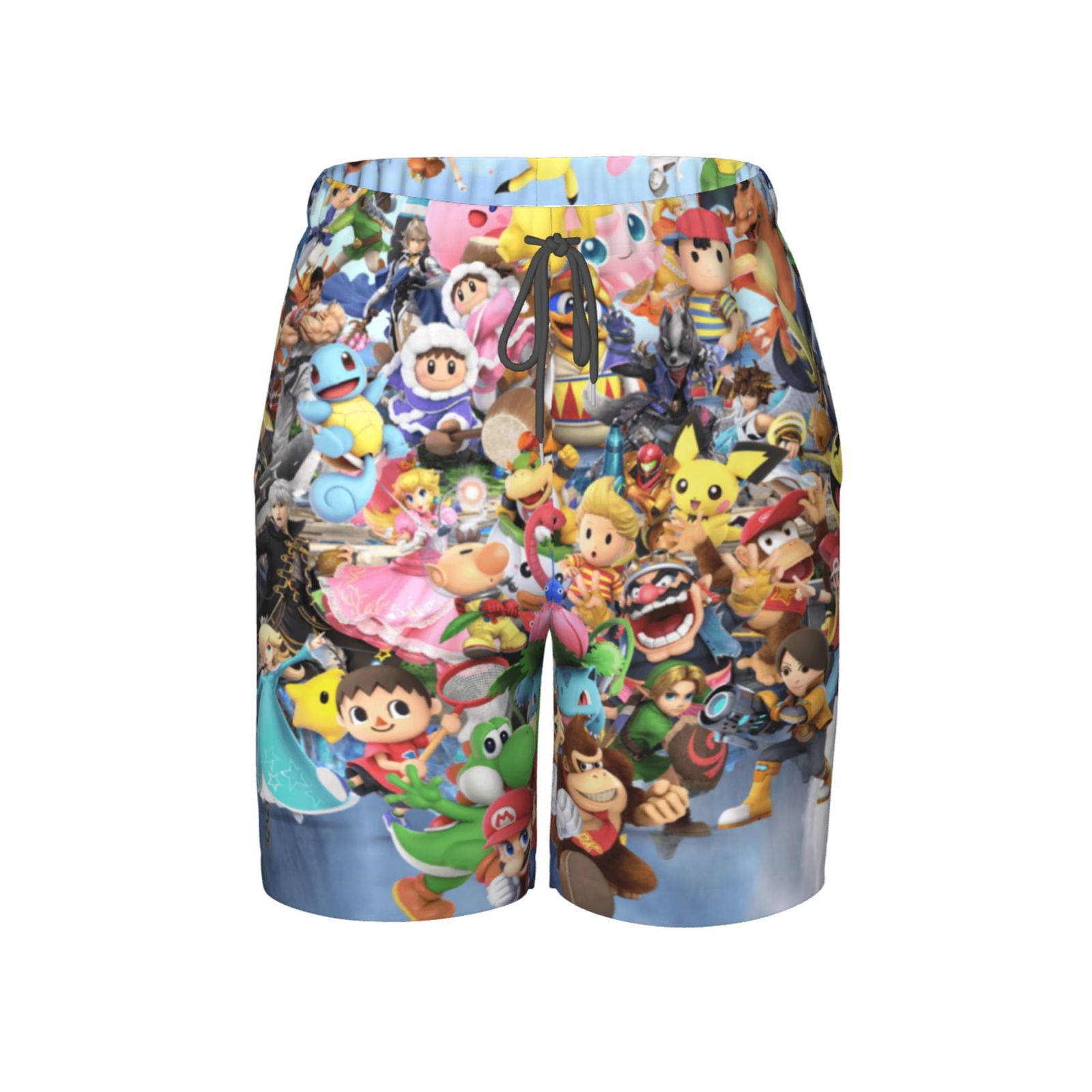 Super Smash Bros Boys Swim Trunks Quick Dry Boards Shorts For Kids ...