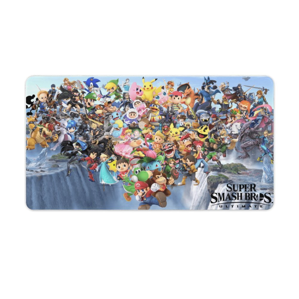 Super Smash Bros Desk Mat, Large Desk Pad Large Mouse Pad Desk ...