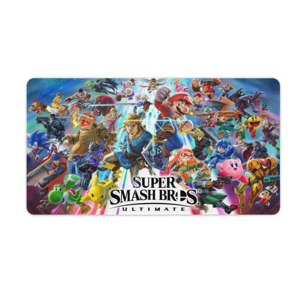 Super Smash Bros Desk Mat, Large Desk Pad Large Mouse Pad Desk ...