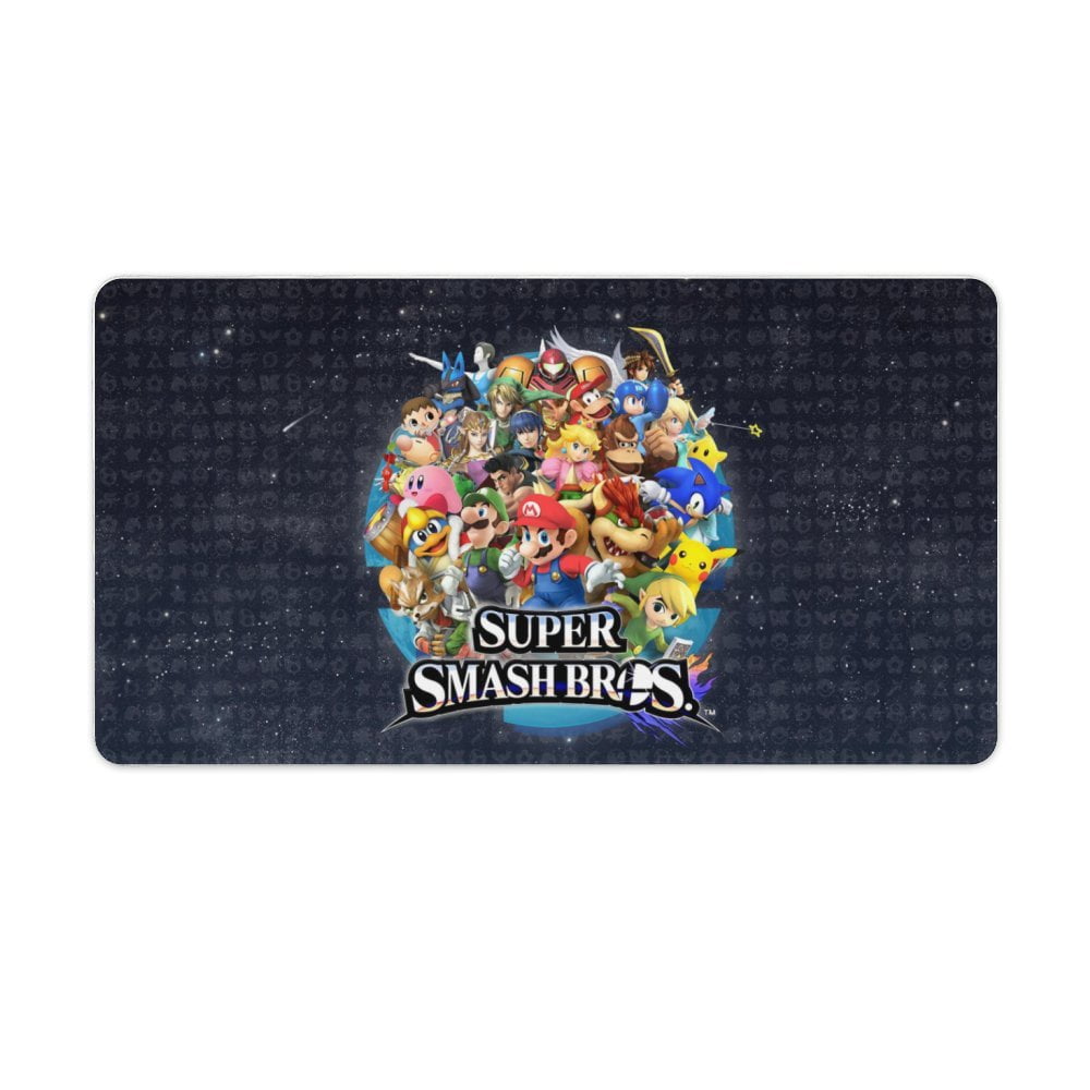 Super Smash Bros Desk Mat, Large Desk Pad Large Mouse Pad Desk ...