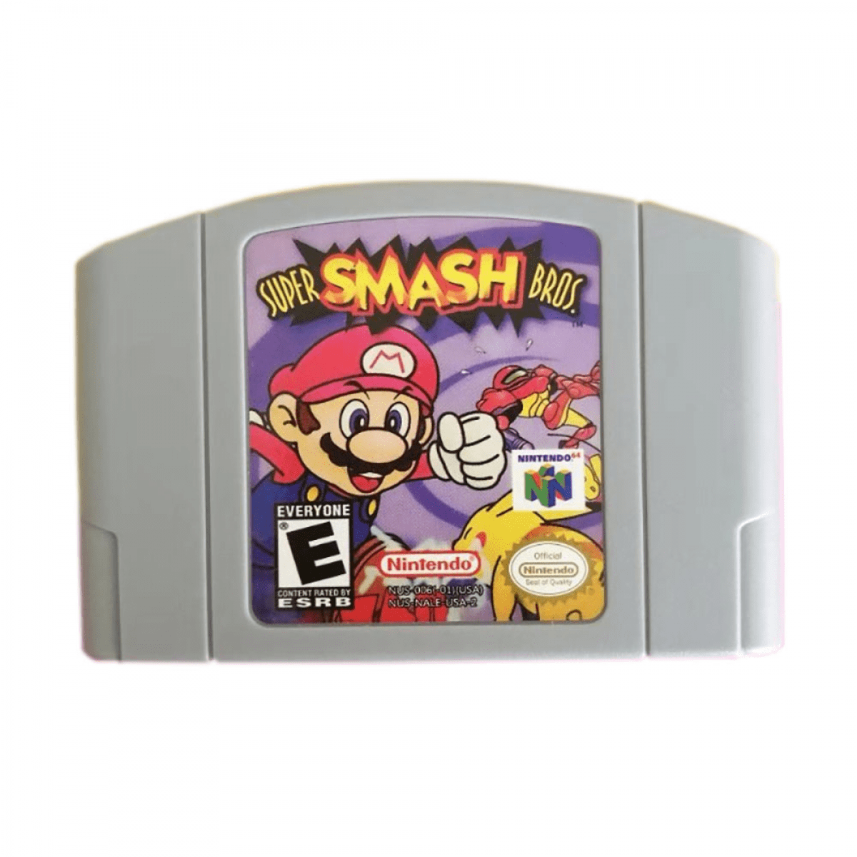 Super Smash Bros. Games Cartridge Card for N64 US Version - Walmart.com