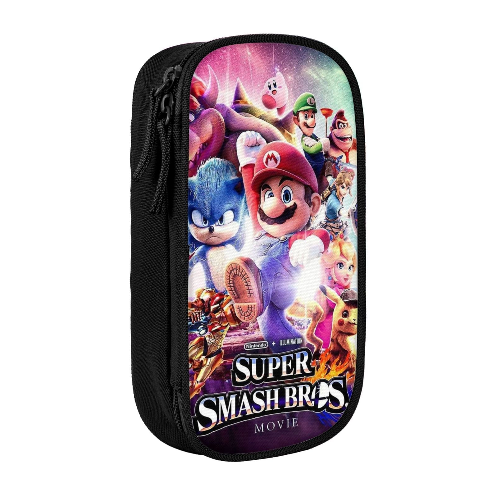 Super Smash Bros Pencil Case, Durable Pencil Pouch with Big Capacity ...