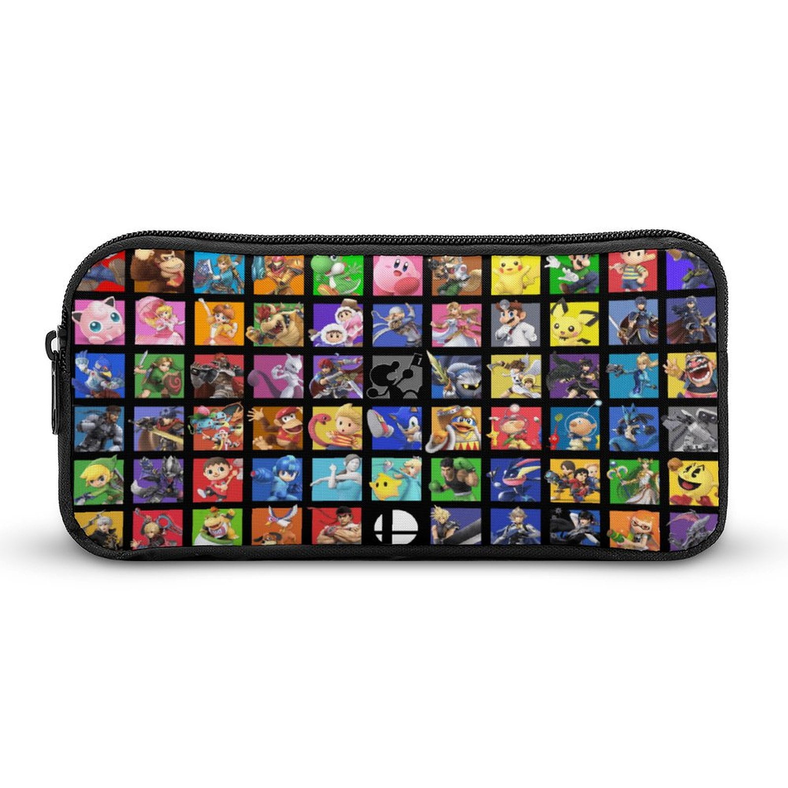 Super Smash Bros Large Pencil Case, Durable Pencil Pouch with Big ...