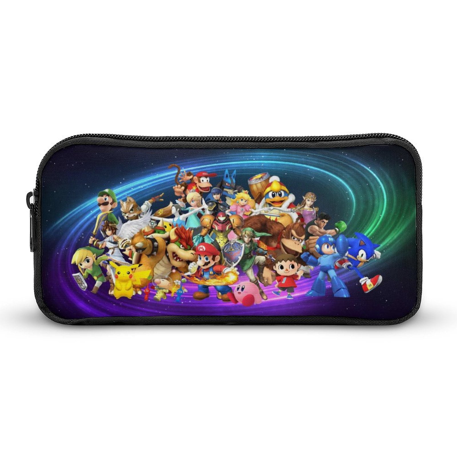 Super Smash Bros Large Pencil Case, Durable Pencil Pouch with Big ...