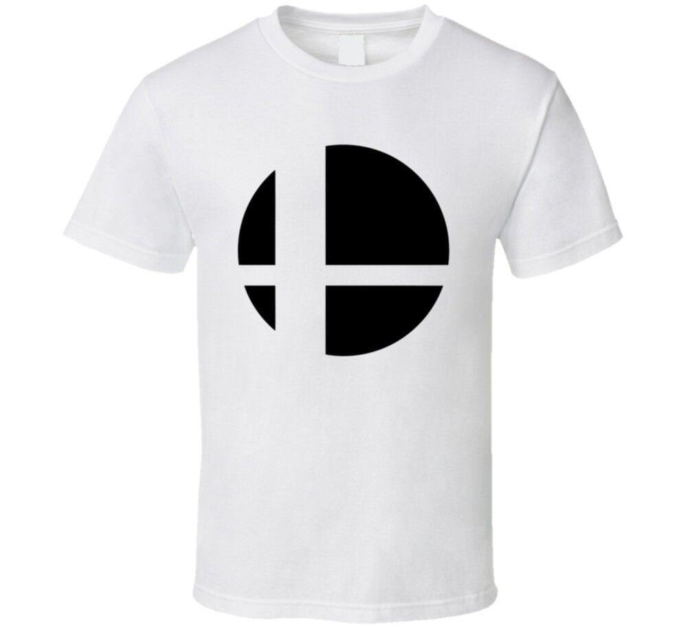 Super Smash Bros Logo Gaming Video Game T Shirt - Walmart.com