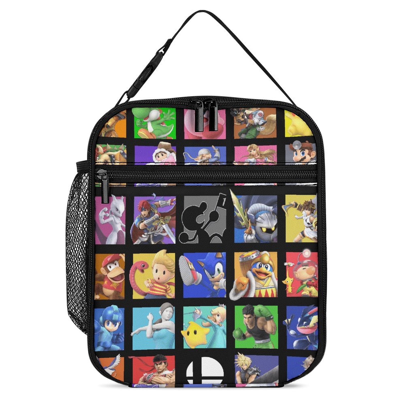 Super Smash Bros Lunch Bag, Insulated Lunch Bag for Women Men Lunch Box ...