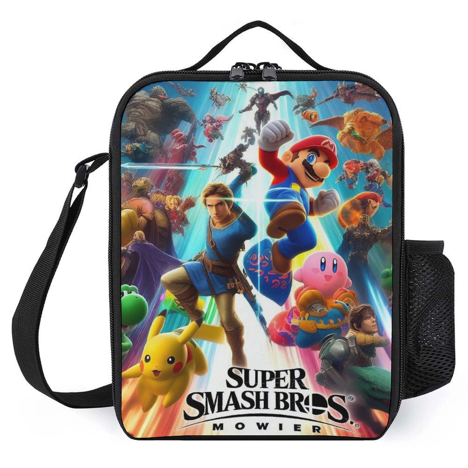 Super Smash Bros Lunch Bag, Insulated Lunch Bag for Women Men Lunch Box ...