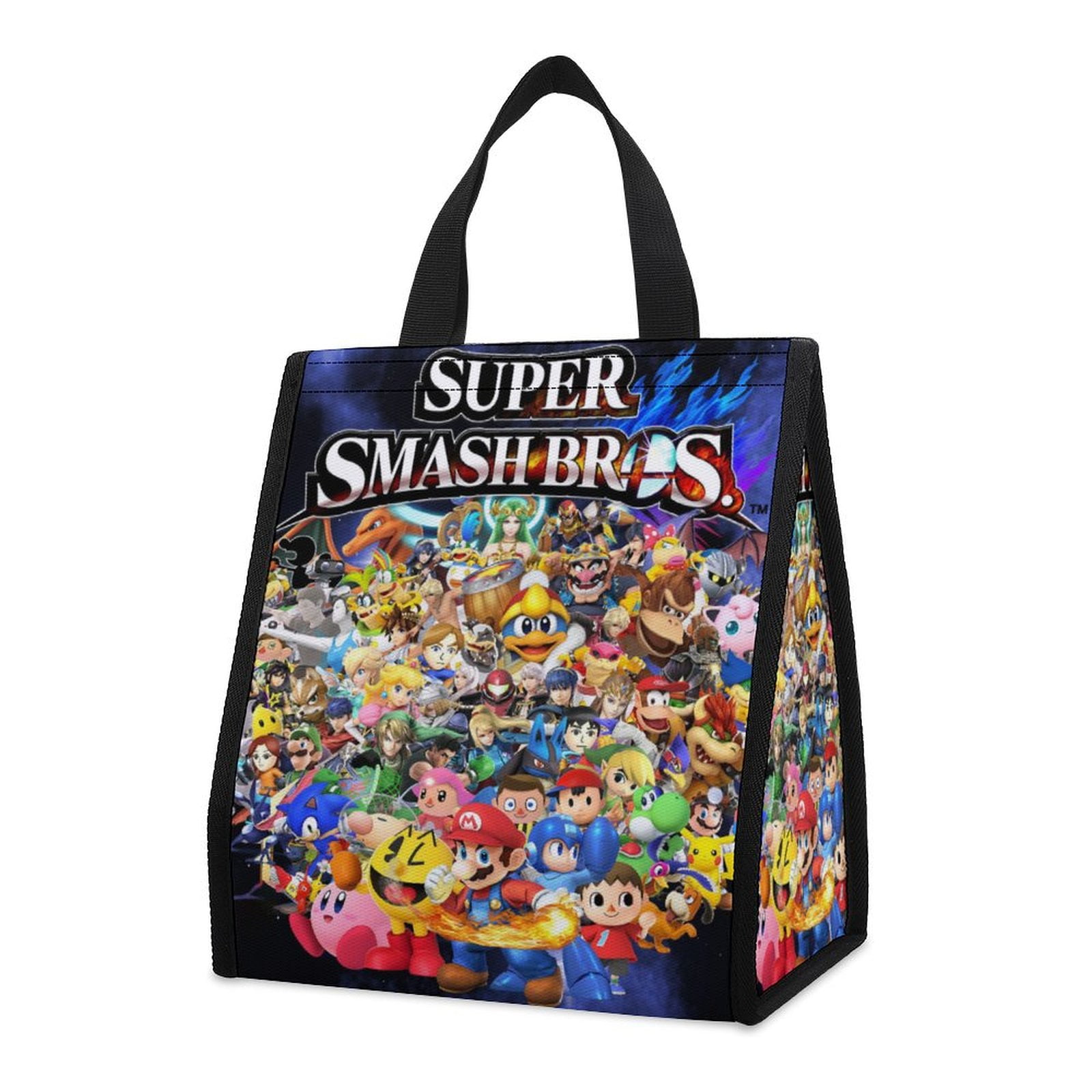 Super Smash Bros Lunch Bag, Insulated Lunch Bag for Women Men Lunch Box ...