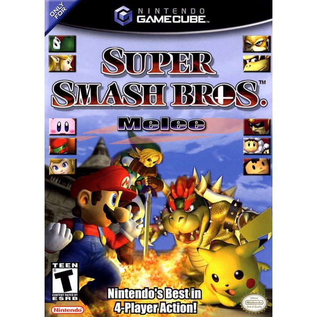 Super Smash Bros: Melee | Nintendo GameCube | 2001 | Tested - Walmart.com