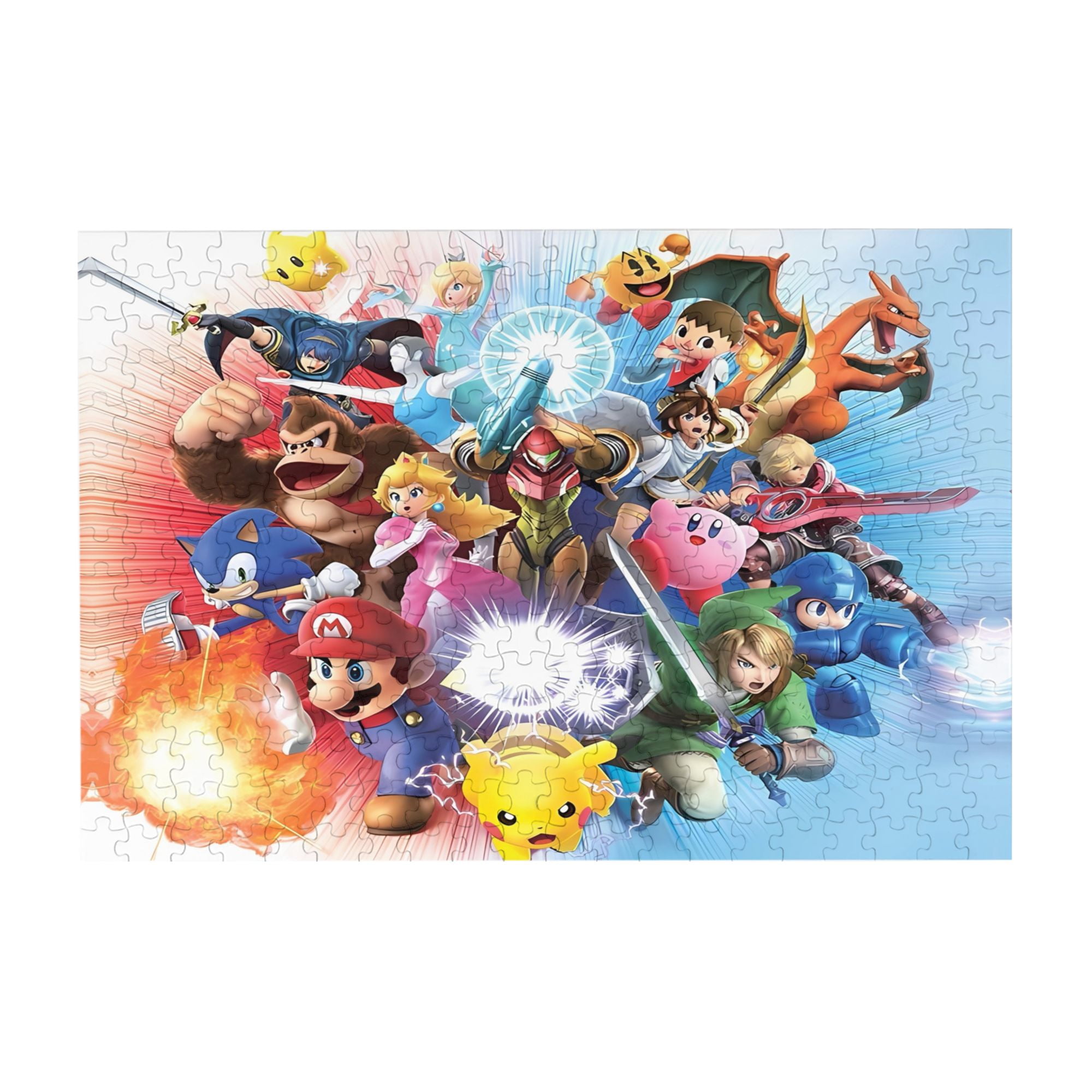 Super Smash Bros Ultimate 300 Piece Puzzles,Wooden Jigsaw Puzzle,Home ...