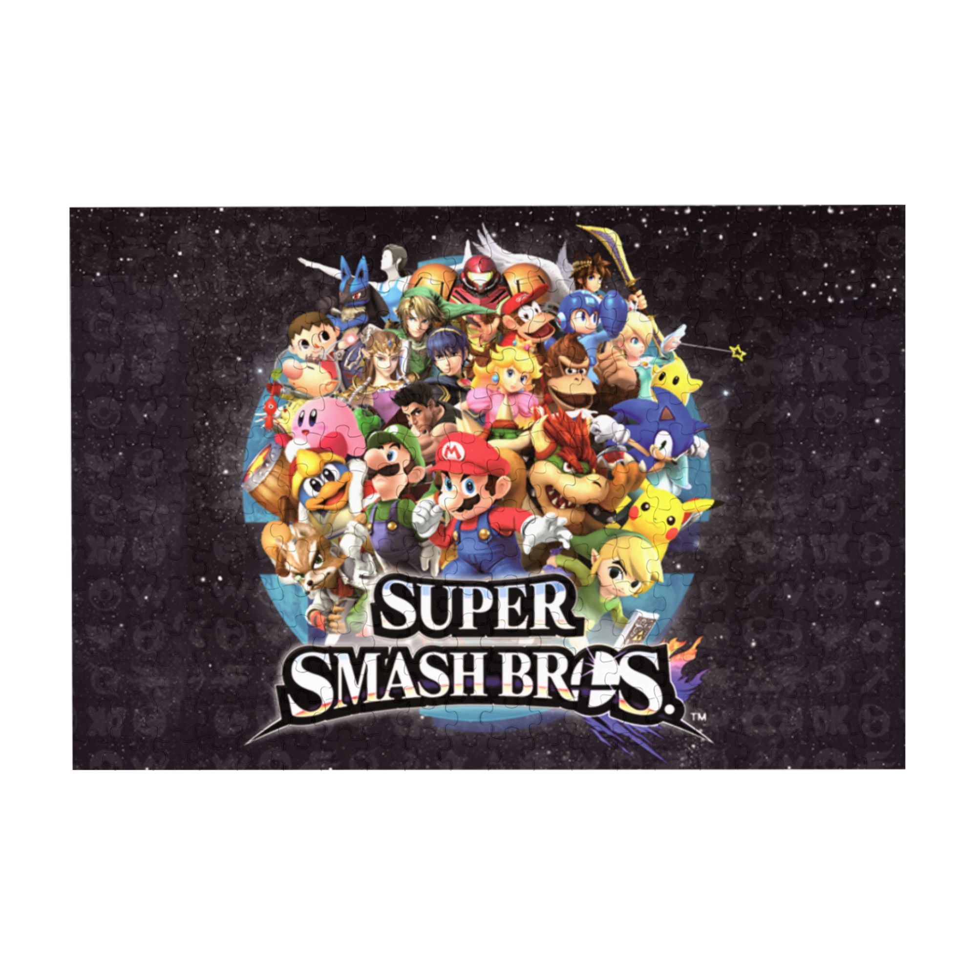 Super Smash Bros Ultimate 300 Piece Puzzles,Wooden Jigsaw Puzzle,Home ...