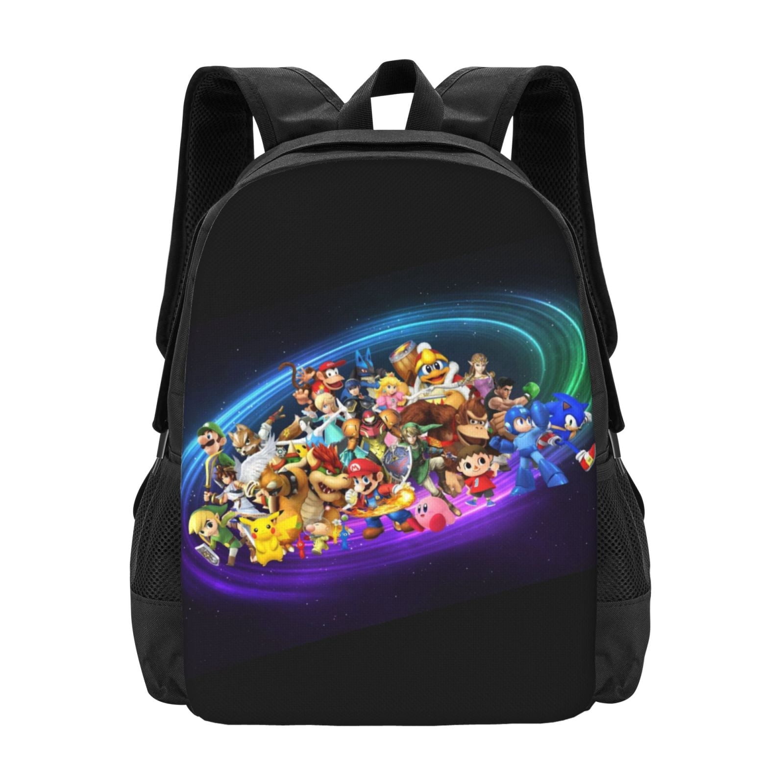 Super Smash Bros Ultimate Backpack,3d Print Laptop Backpack Lightweight ...