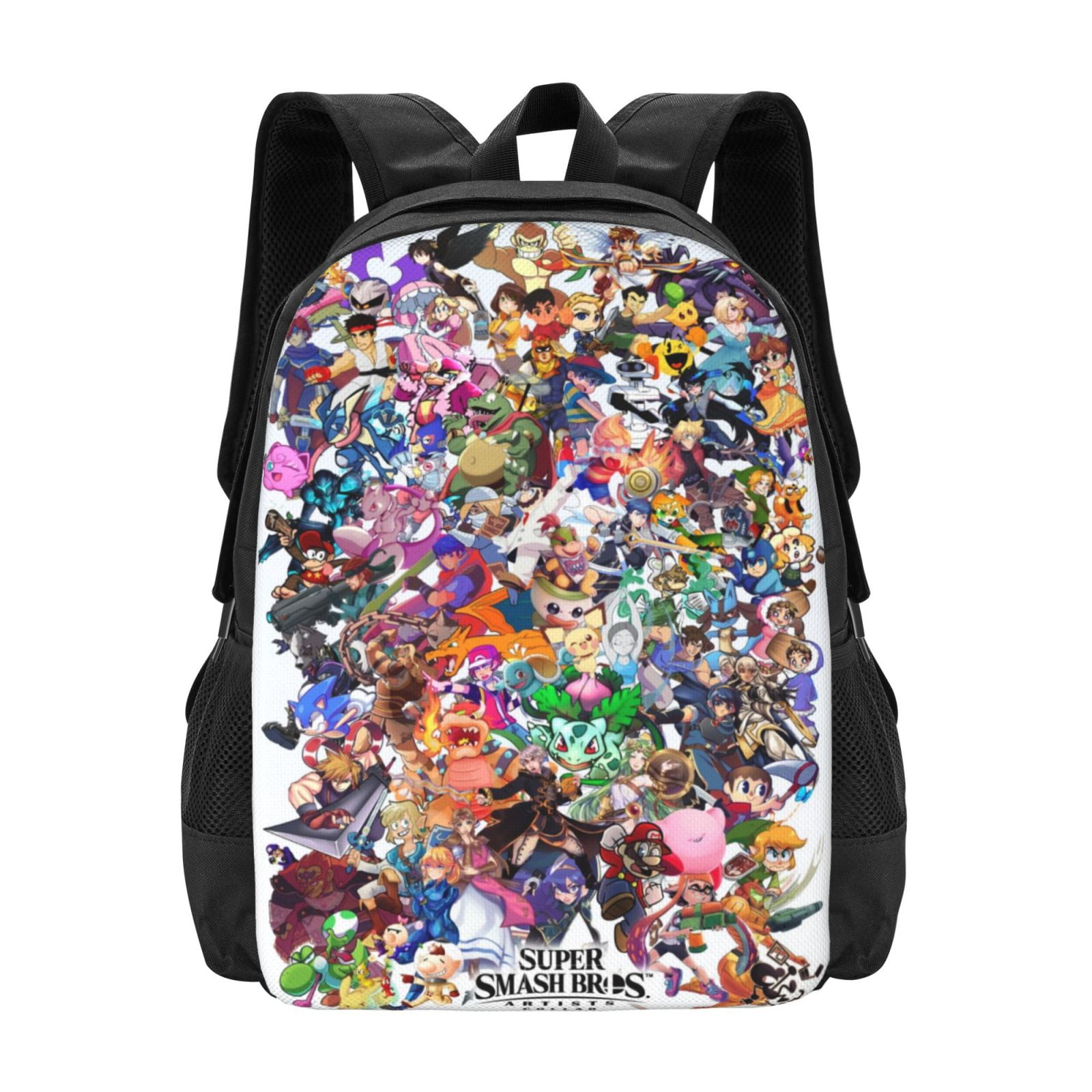 Super Smash Bros Ultimate Backpack,3d Print Laptop Backpack Lightweight ...