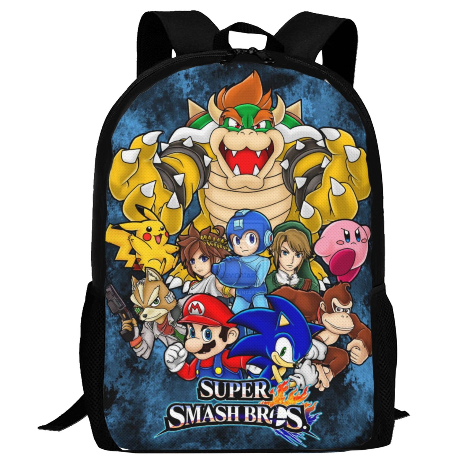 Super Smash Bros Ultimate Backpack,3d Print Laptop Backpack Lightweight ...