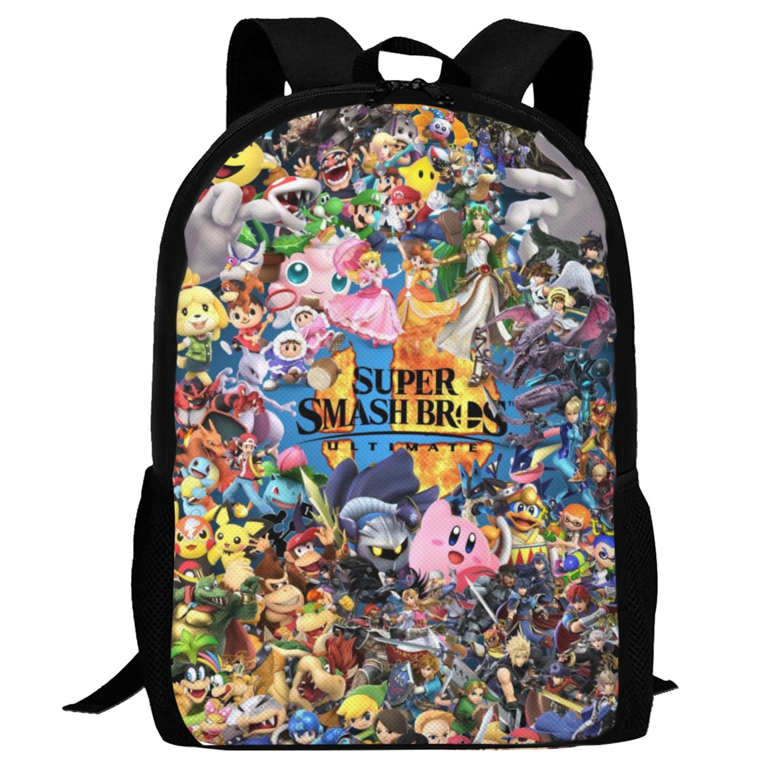 Super Smash Bros Ultimate Backpack,3d Print Laptop Backpack Lightweight ...