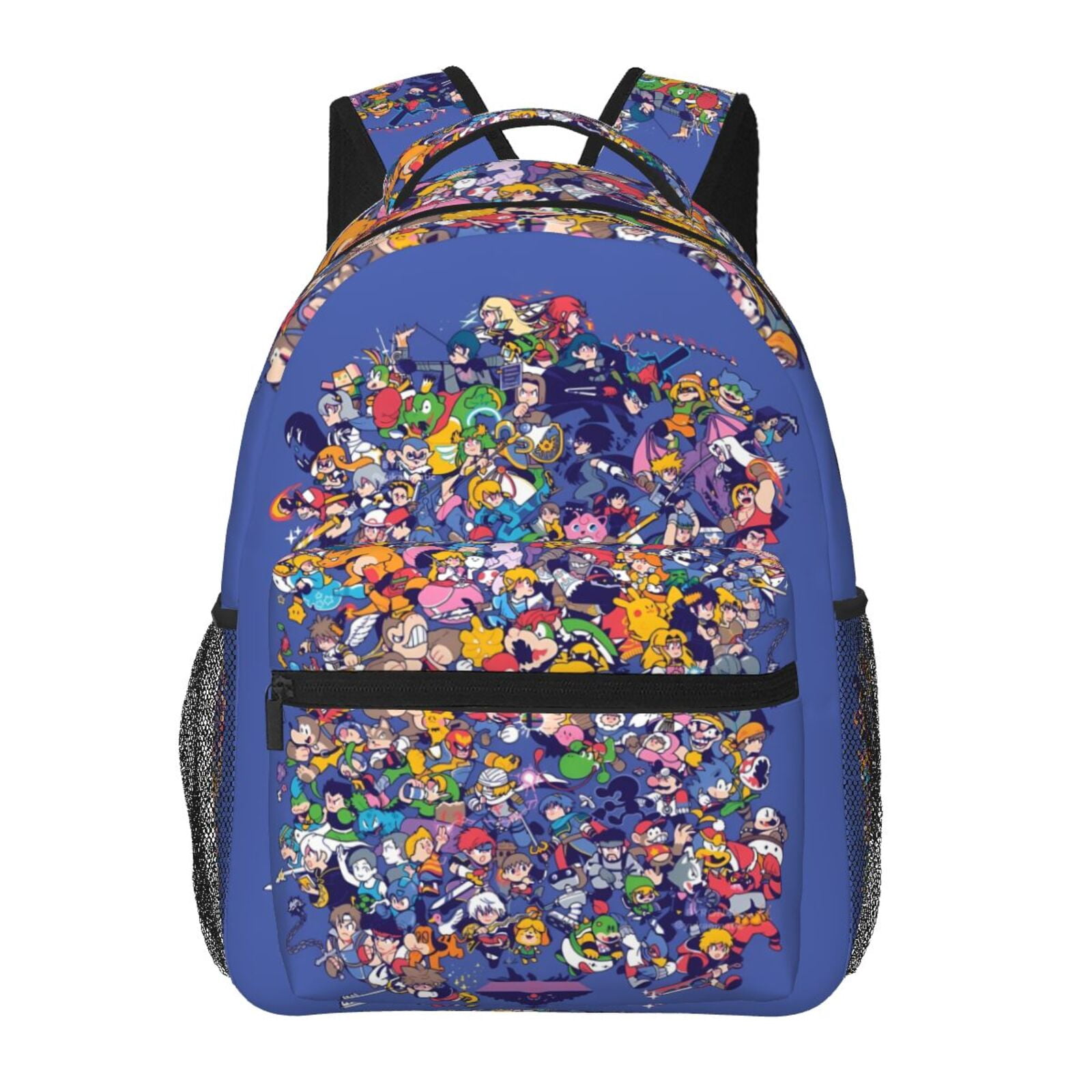Super Smash Bros Ultimate Backpack Lightweight Bookbag Casual Daypack ...