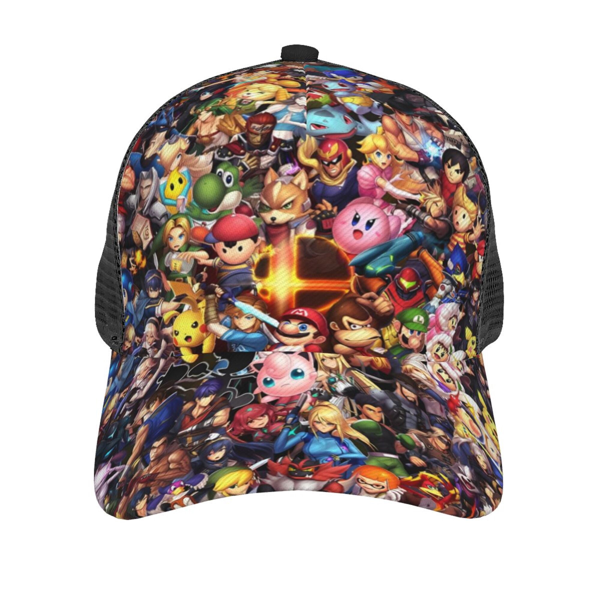 Super Smash Bros. Ultimate Baseball Cap Adjustable Funny Fashion ...