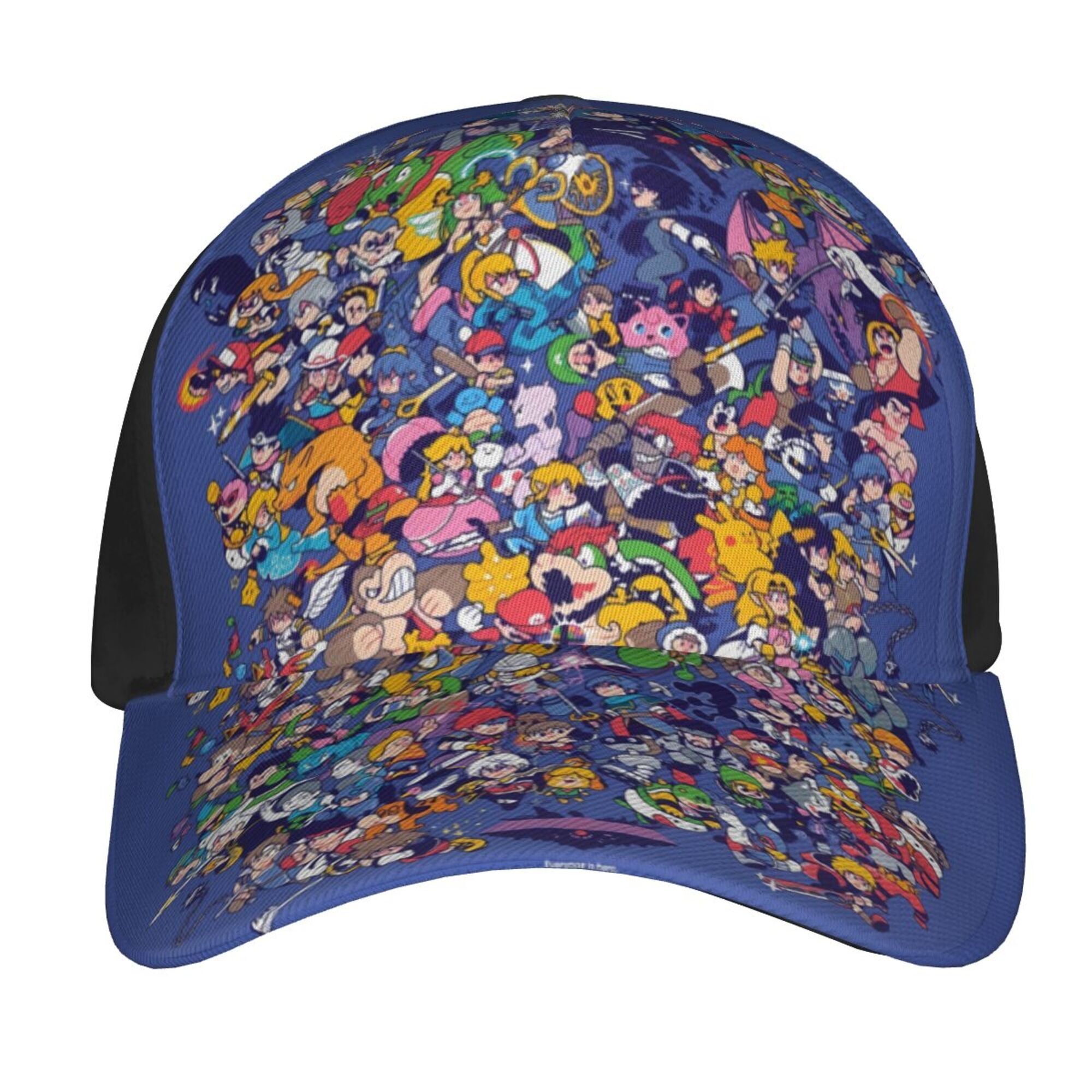 Super Smash Bros Ultimate Baseball Hat Hip Hop Caps Sun Hat Outdoor ...