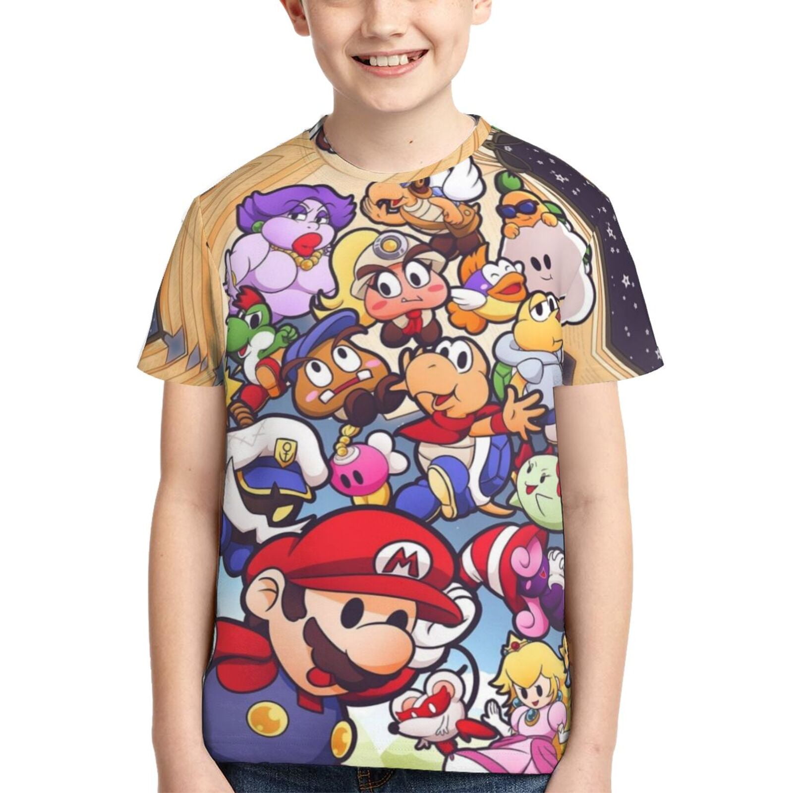 Super Smash Bros. Ultimate Boys Girls T Shirt Kids Short Sleeve ...