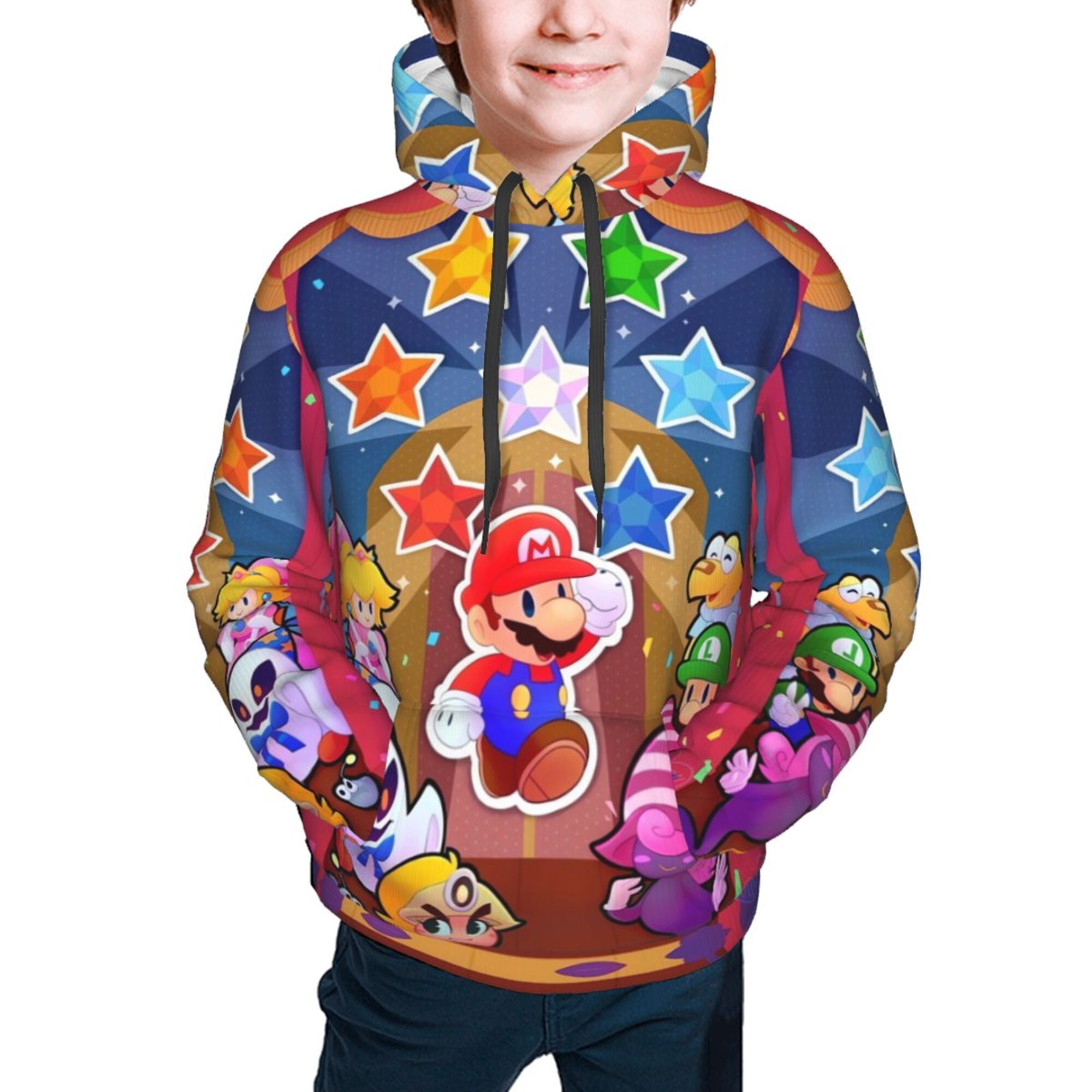 Super Smash Bros. Ultimate Hoodies Pullover For Boys Girls 3d Printed ...