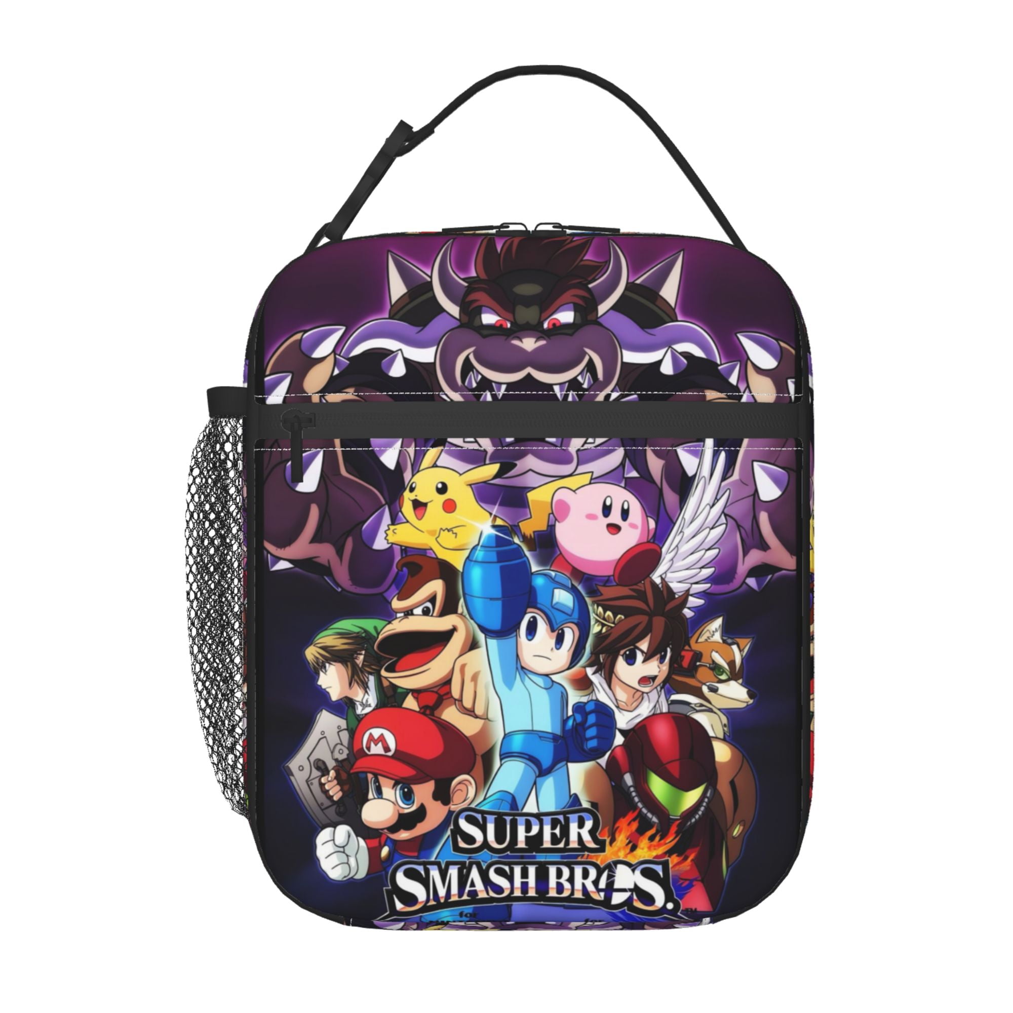 Super Smash Bros. Ultimate Lunch Bag Insulated Portable Reusable Cute ...