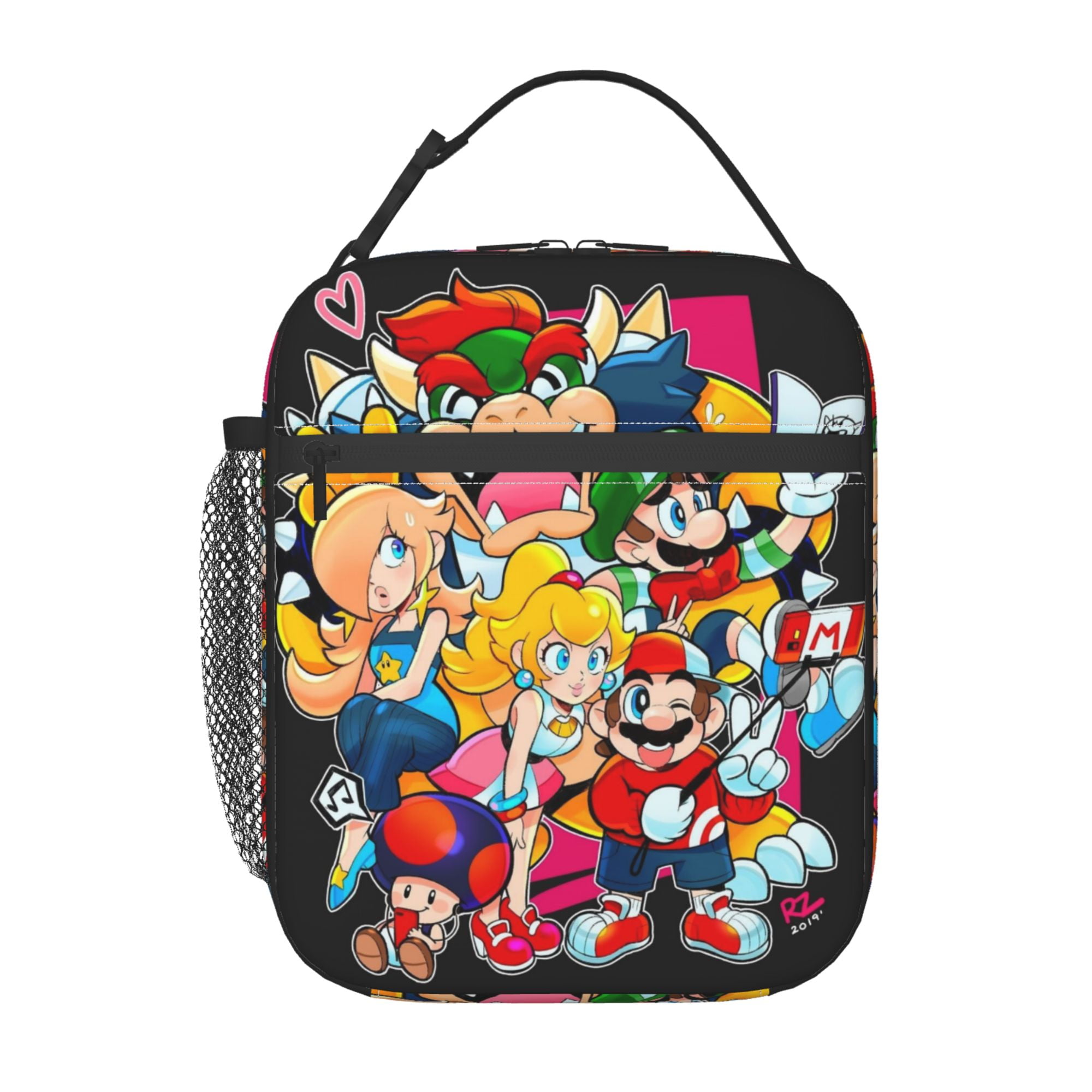 Super Smash Bros. Ultimate Lunch Bag Insulated Portable Reusable Cute ...