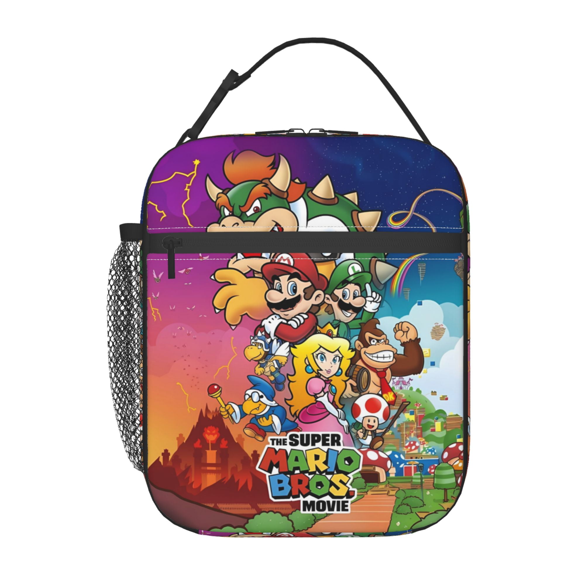 Super Smash Bros. Ultimate Lunch Bag Insulated Portable Reusable Cute ...