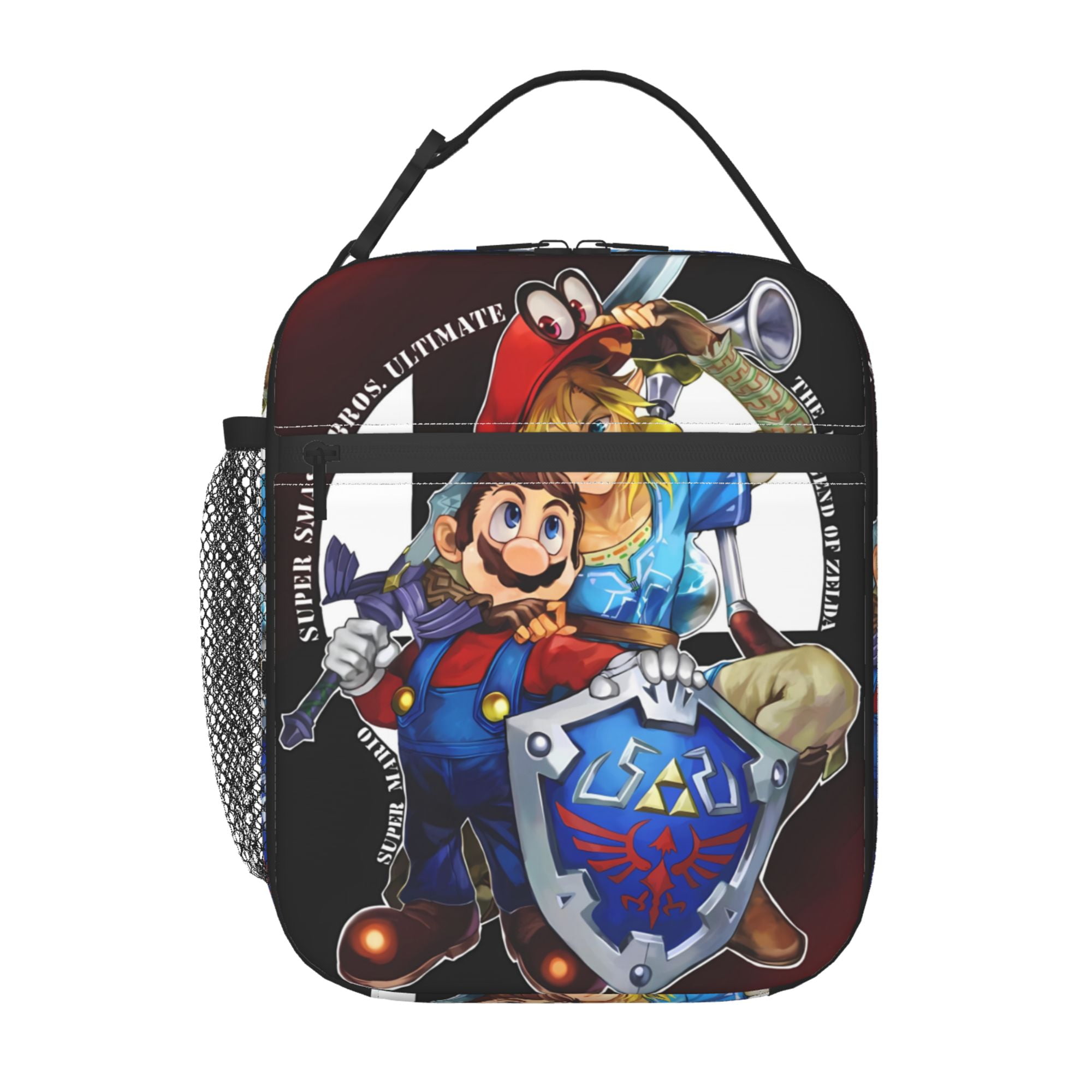 Super Smash Bros. Ultimate Lunch Bag Insulated Portable Reusable Cute ...