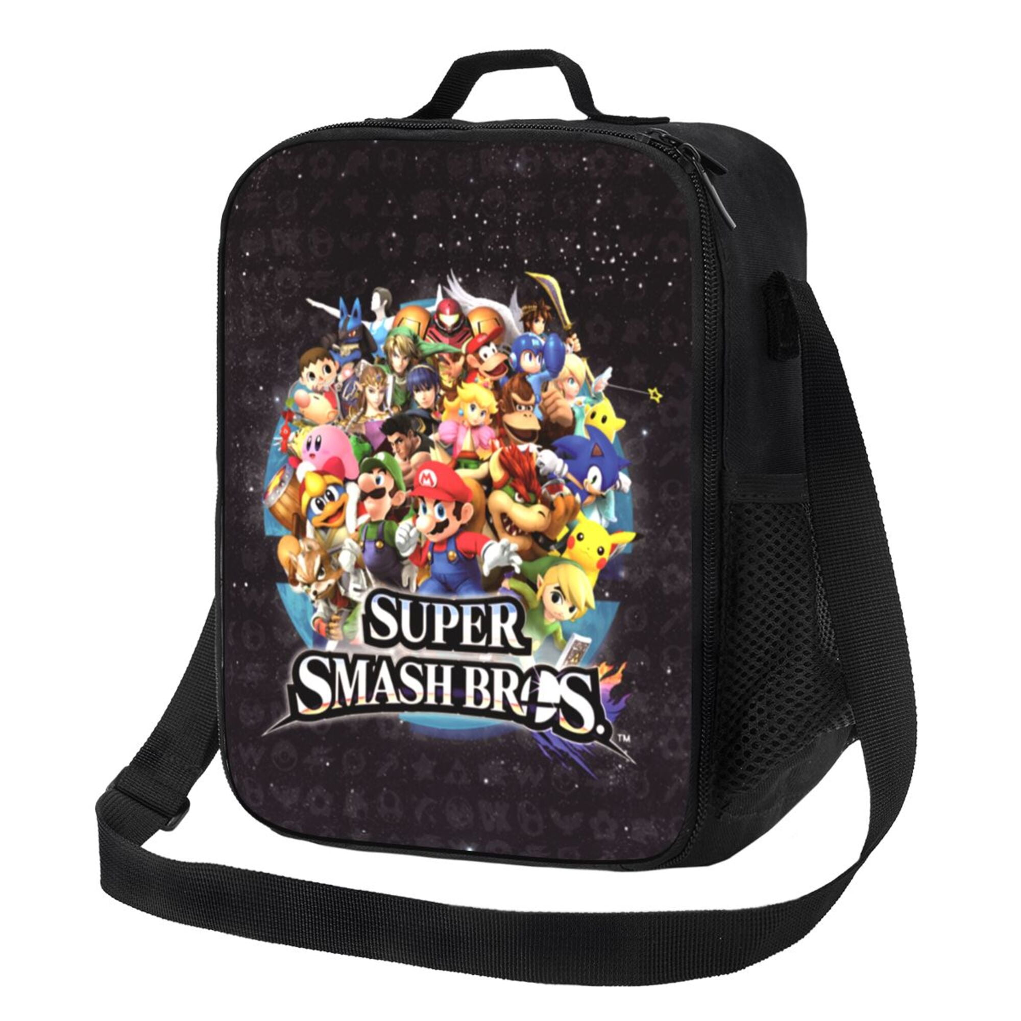 Super Smash Bros Ultimate Lunch Bag Lunch Box Lightweight Durable Lunch ...