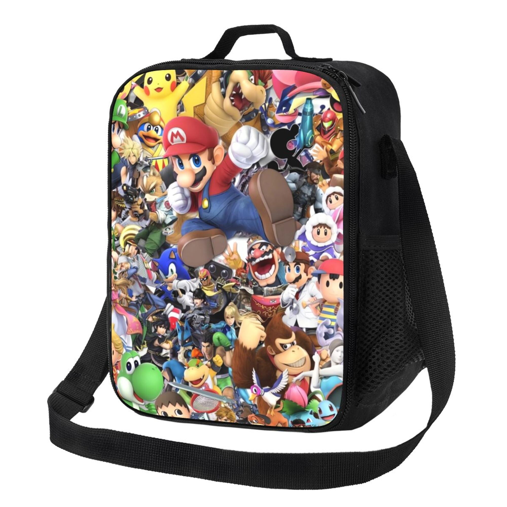 Super Smash Bros. Ultimate Lunch Bag Portable Lunch Box Durable ...