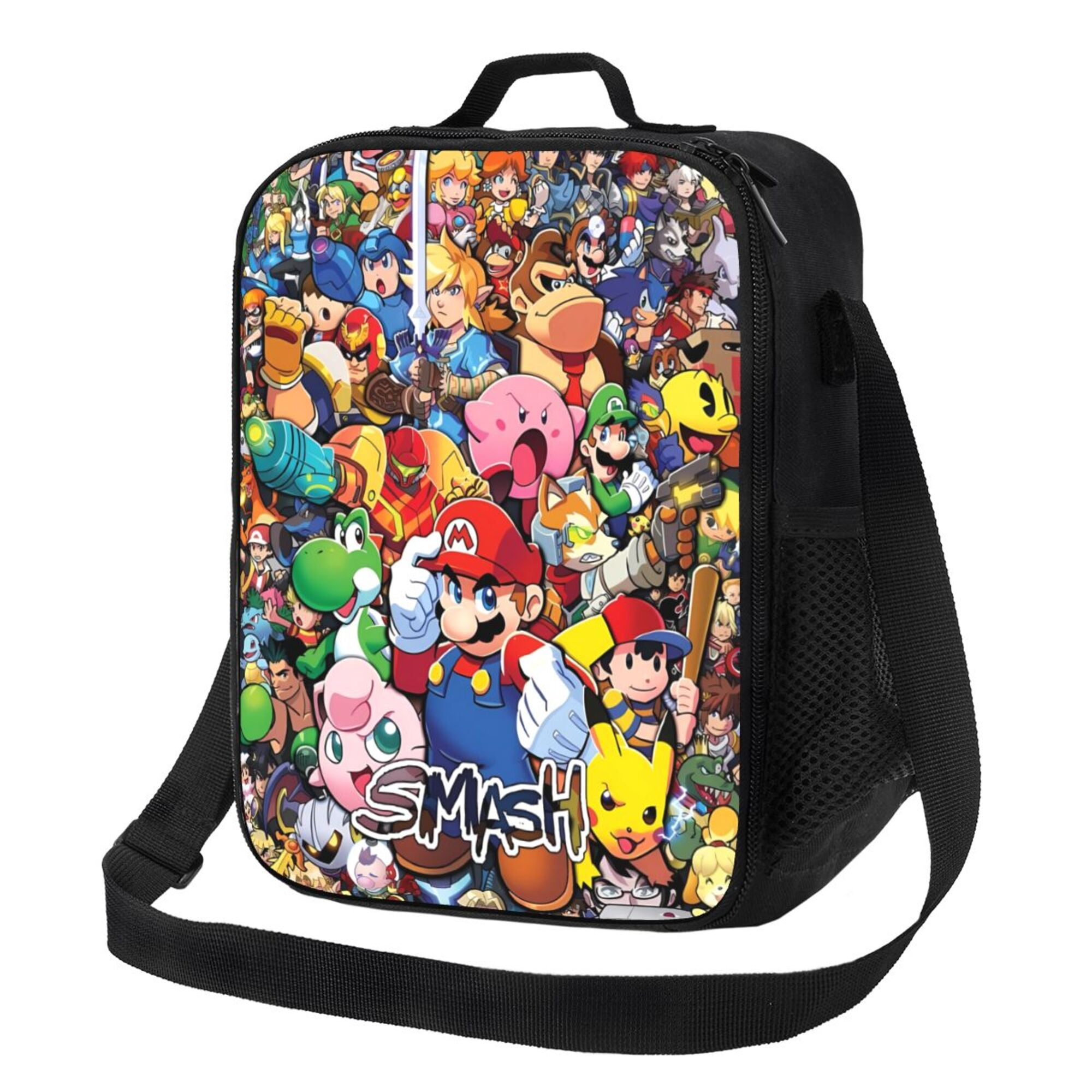 Super Smash Bros. Ultimate Lunch Bag Portable Lunch Box Durable ...