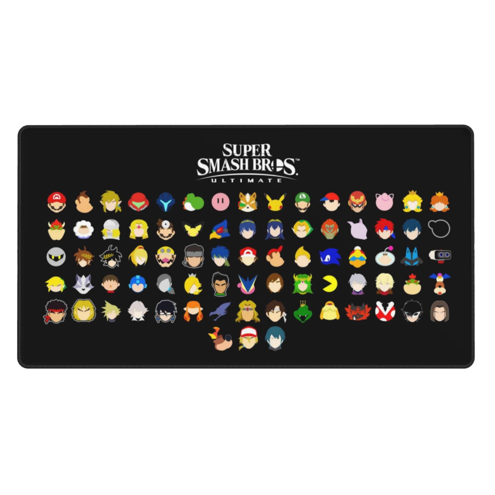 Super Smash Bros Ultimate Mouse Pad 16x29.5 Inch Computer Keyboard ...