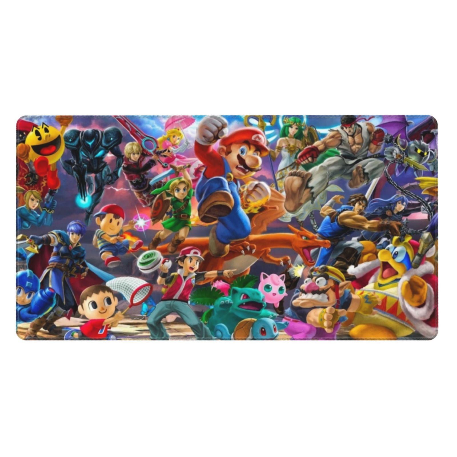 Super Smash Bros Ultimate Mouse Pad 16x29.5 Inch Computer Keyboard ...