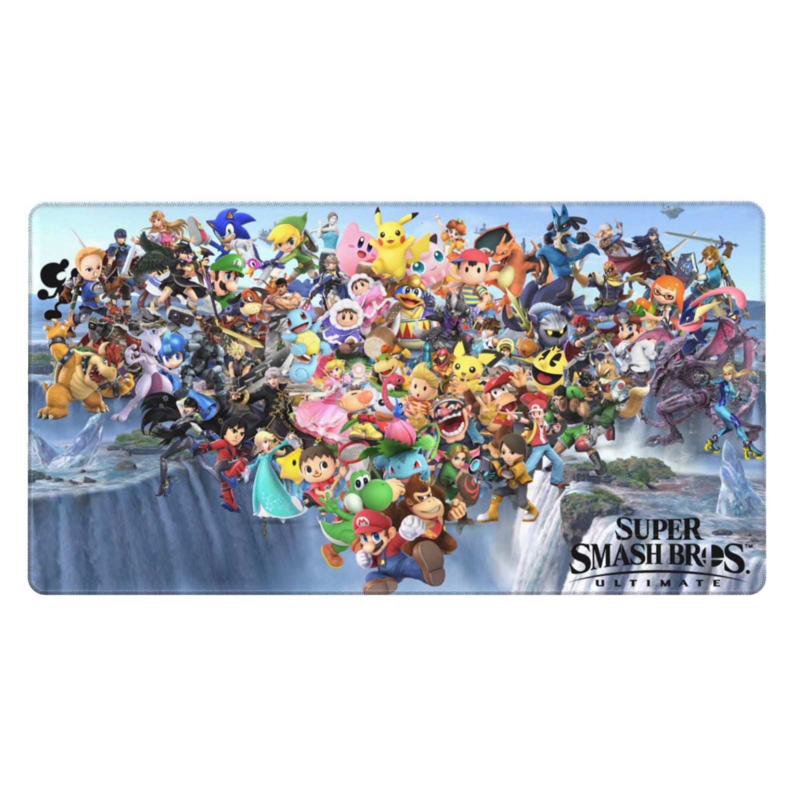 Super Smash Bros Ultimate Mouse Pad 16x29.5 Inch Computer Keyboard ...