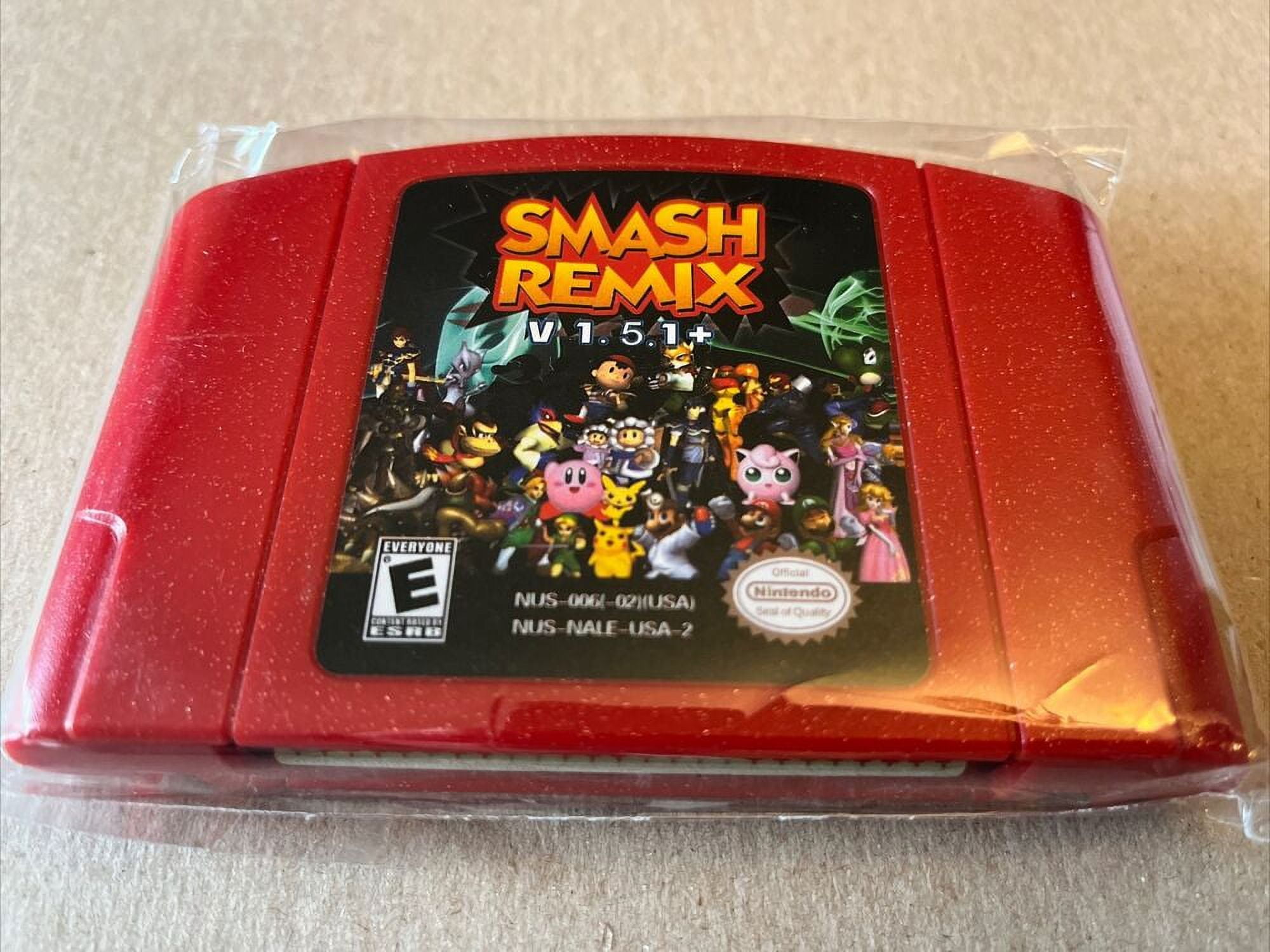 Super Smash Remix 1.5.1+ Version (Nintendo 64 N64) EXPANSION PAK ...