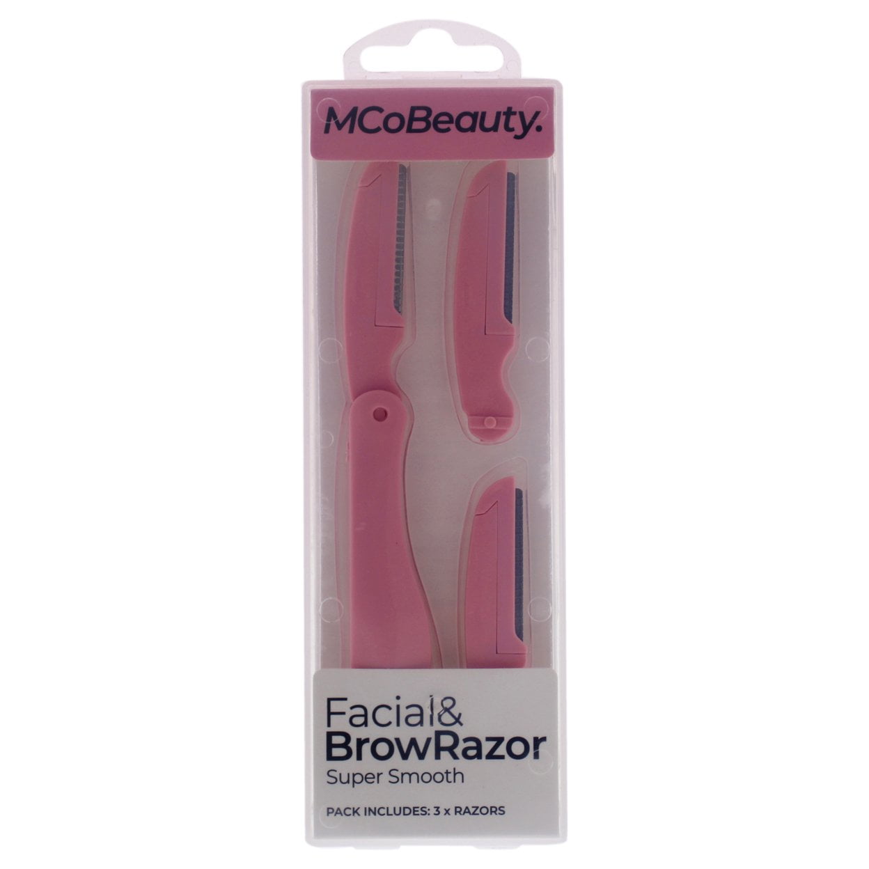 Super Smooth Facial and Brow Razor by MCoBeauty for Women - 3 Pc Razor ...