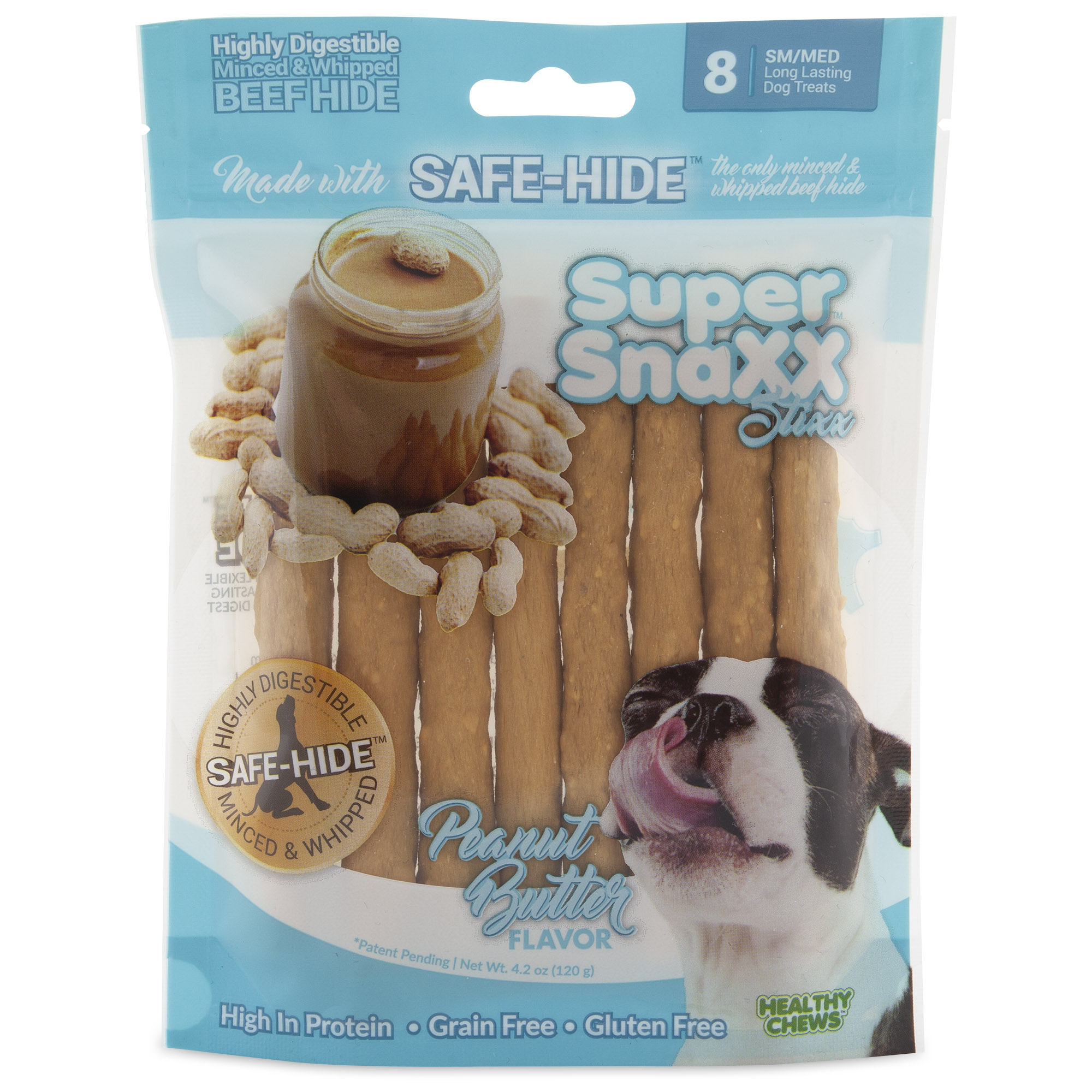 Super SnaXX StiXX- Peanut Butter - 8 ct - Walmart.com