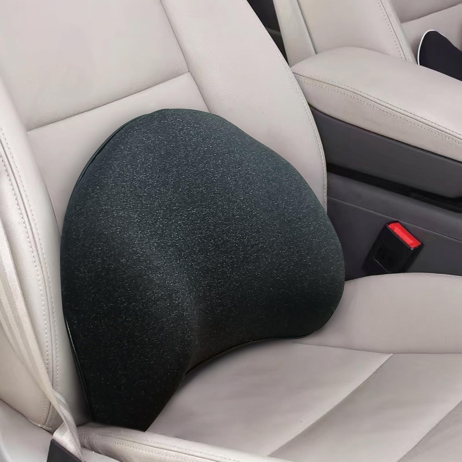 Super Snug Lumbar Support Pillow for Car, 100% Memory Foam Lumbar ...