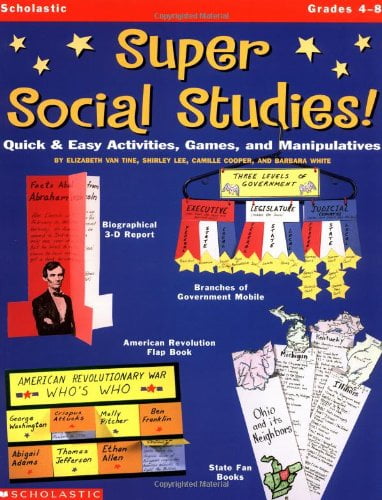 Pre-Owned Super Social Studies!: Quick & Easy Activities, Games, and Manipulatives Paperback ...