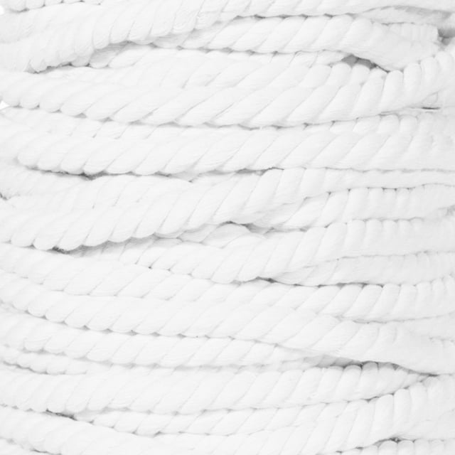 Super Soft 3 Strand Twisted Cotton Rope - Multiple Colors to Choose ...