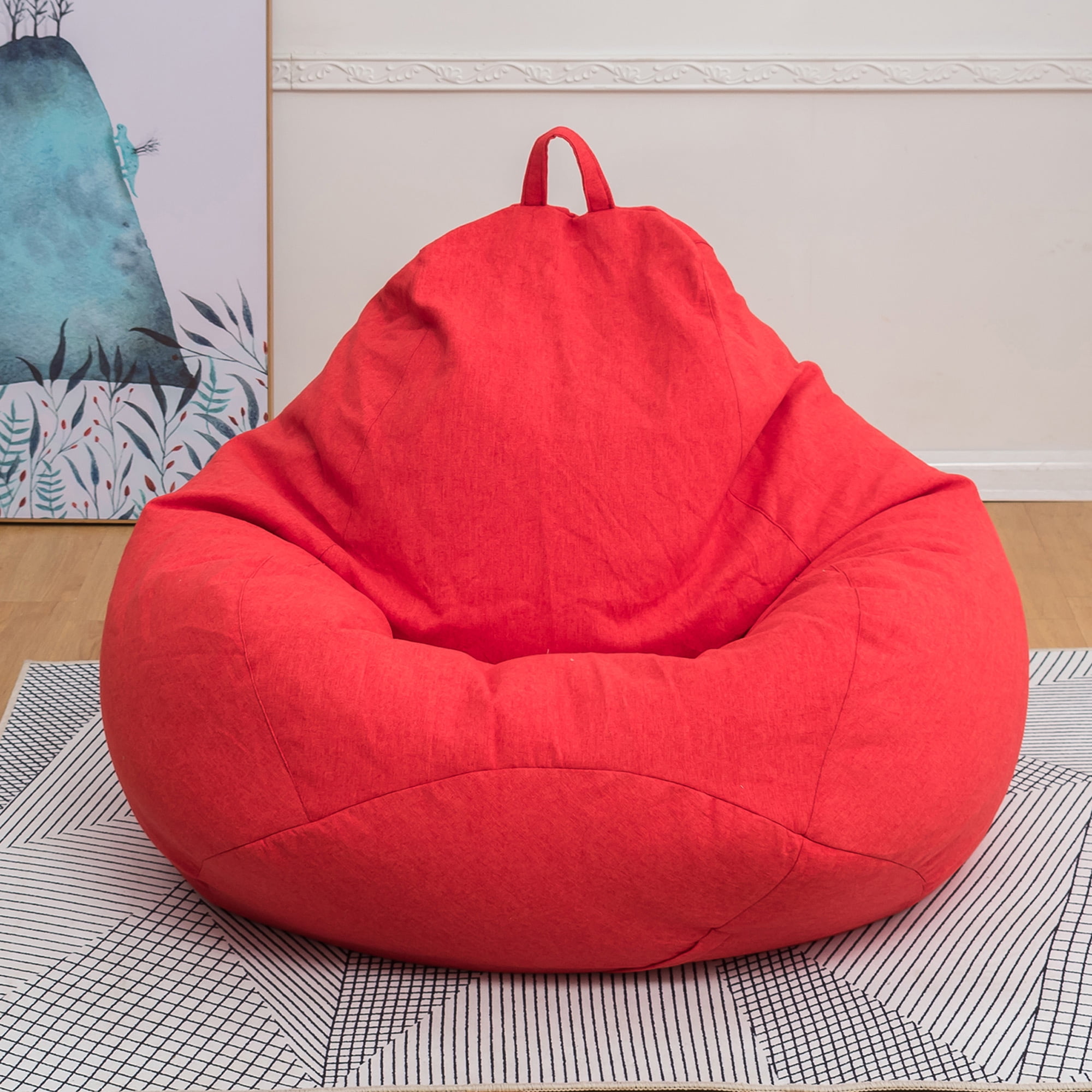 Super Soft Beanbag Chair Cover Memory foam sandbag Seat Cover ...