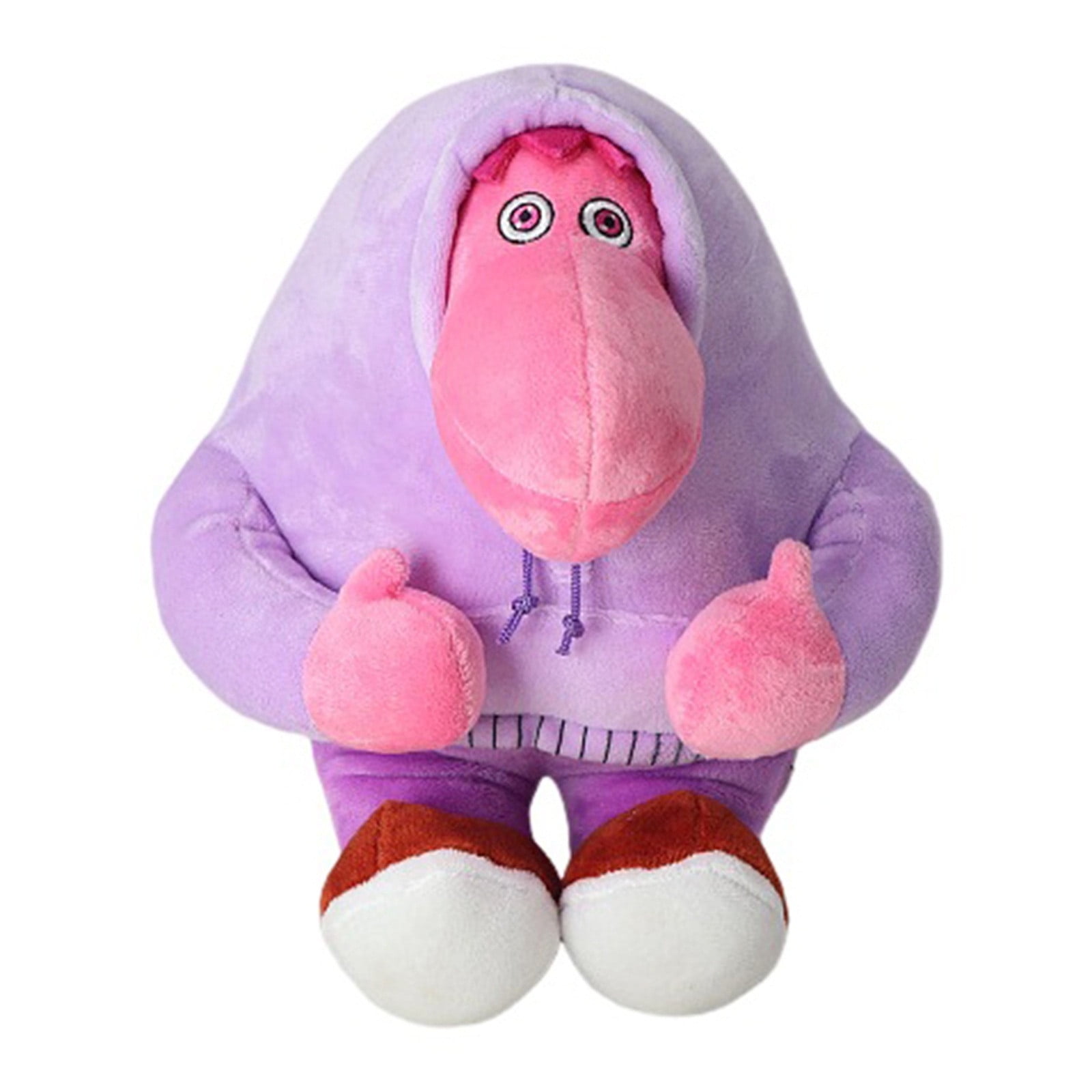 Super Soft Blue Hooded Plush Doll Cuddly & Huggable Perfect for Kids ...