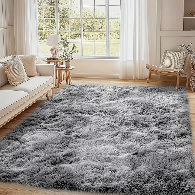 Super Soft Chunky Plush Mat - Fur Like Mat for Living Room, Bedroom And ...