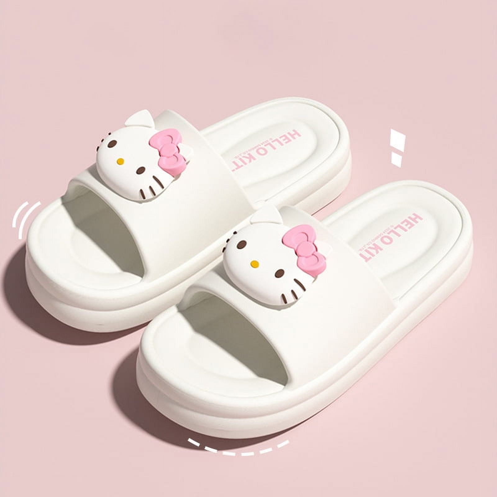 Super Soft EVA Thich Cushion Soles Slippers Cute Outdoor Cartoon Slides ...