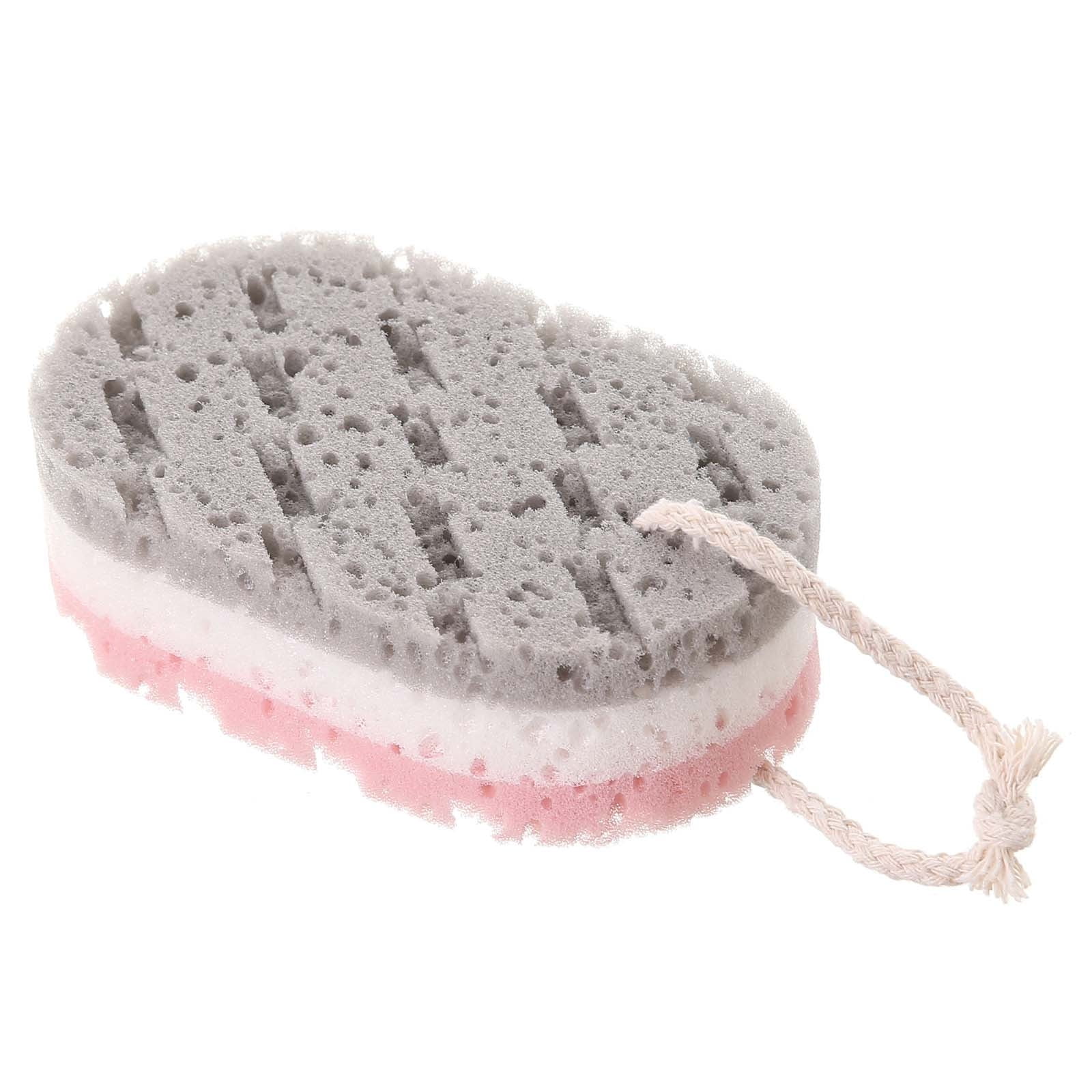 Super Soft Exfoliating Bath Sponge - Deep Cleansing & Reusable Body ...