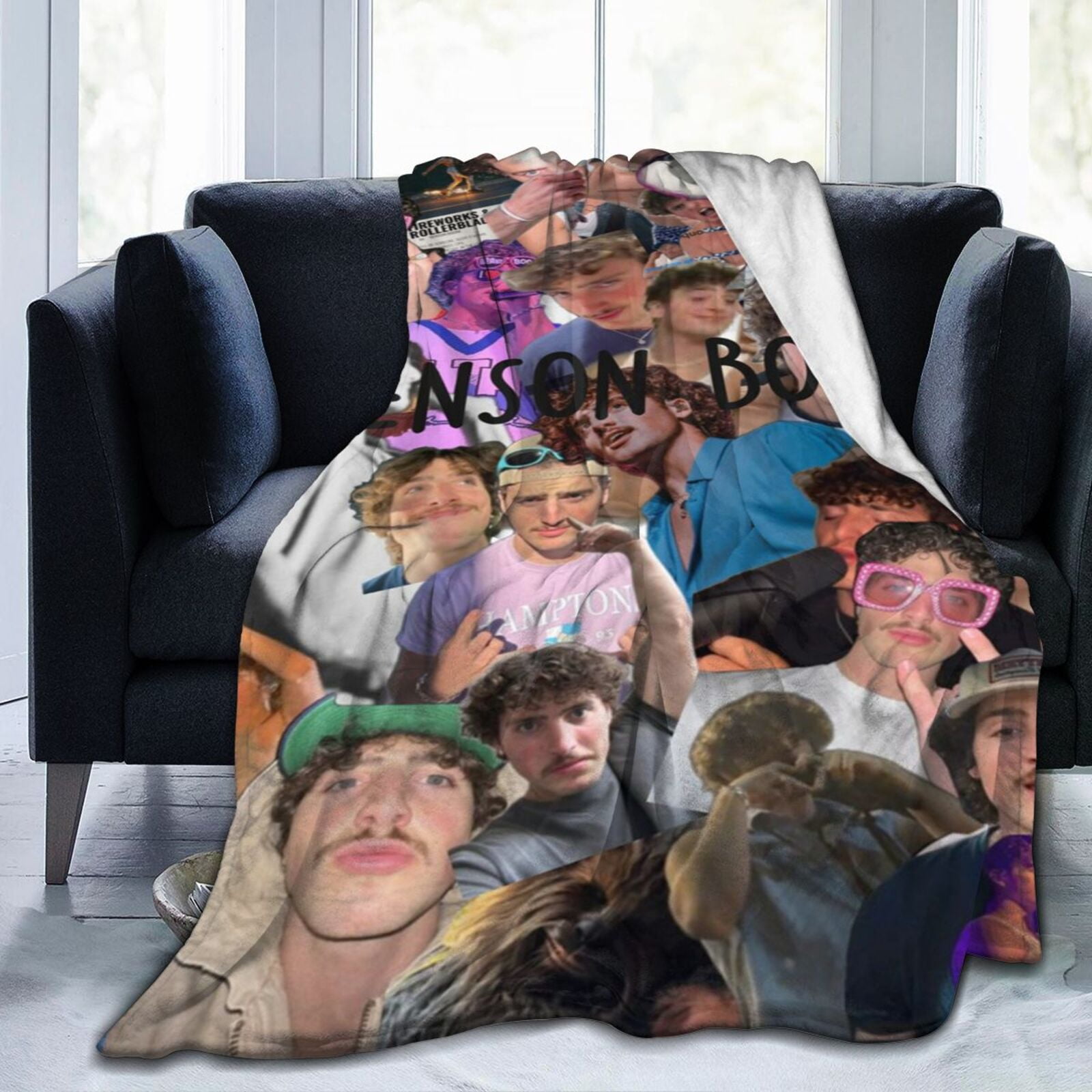 Super Soft Flannel Throw Benson Boone Blanket 40"X30" For Bed, Sofa ...